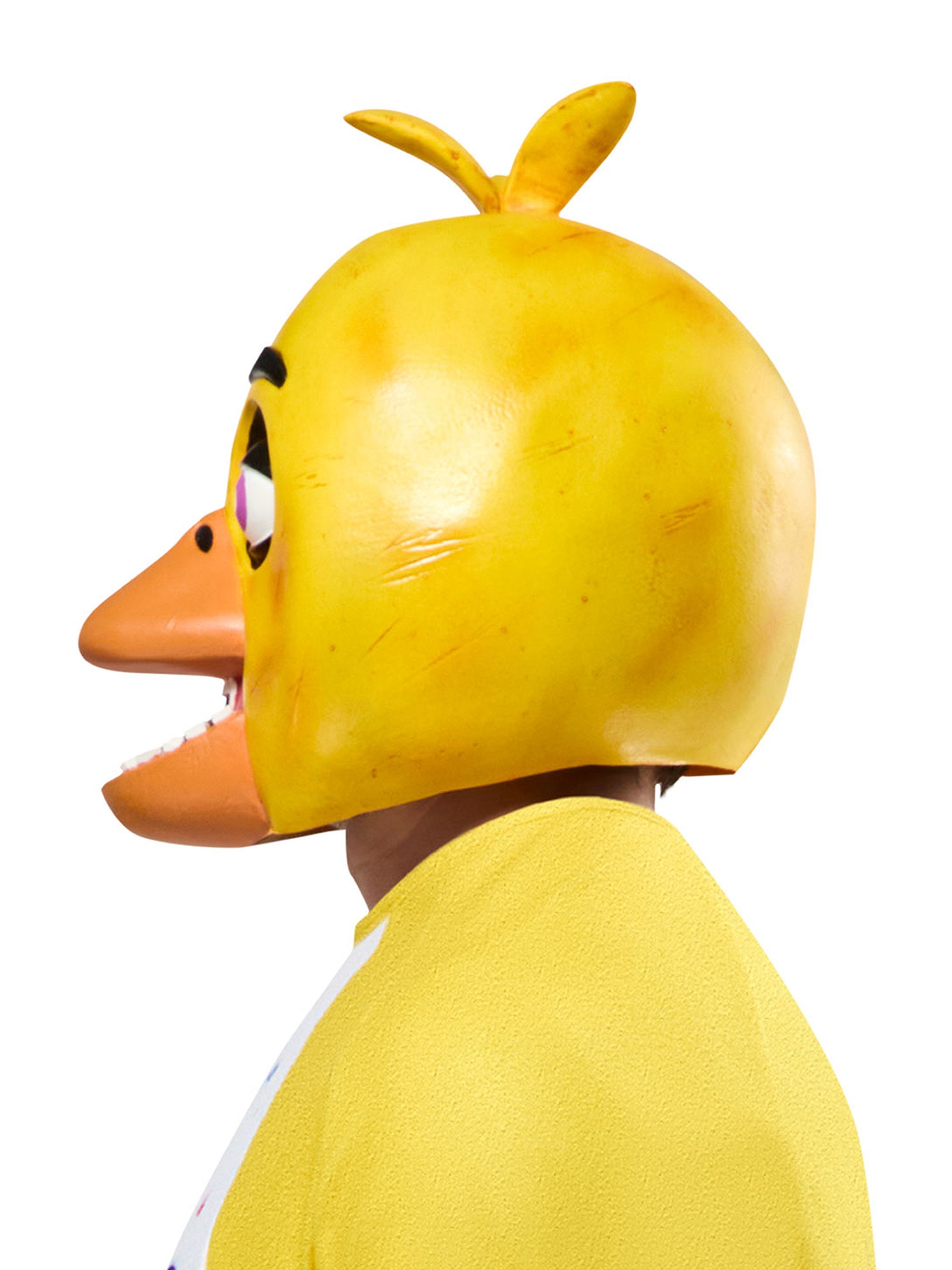 Adult Five Nights At Freddy's Chica Overhead Latex Mask — Costume Super ...
