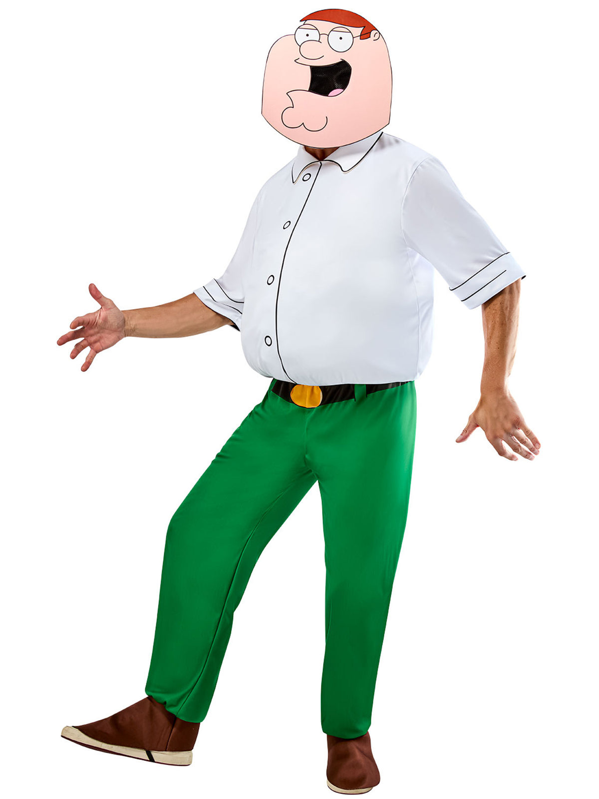 Men's Family Guy Peter Griffin Costume with Mask — Costume Super Center