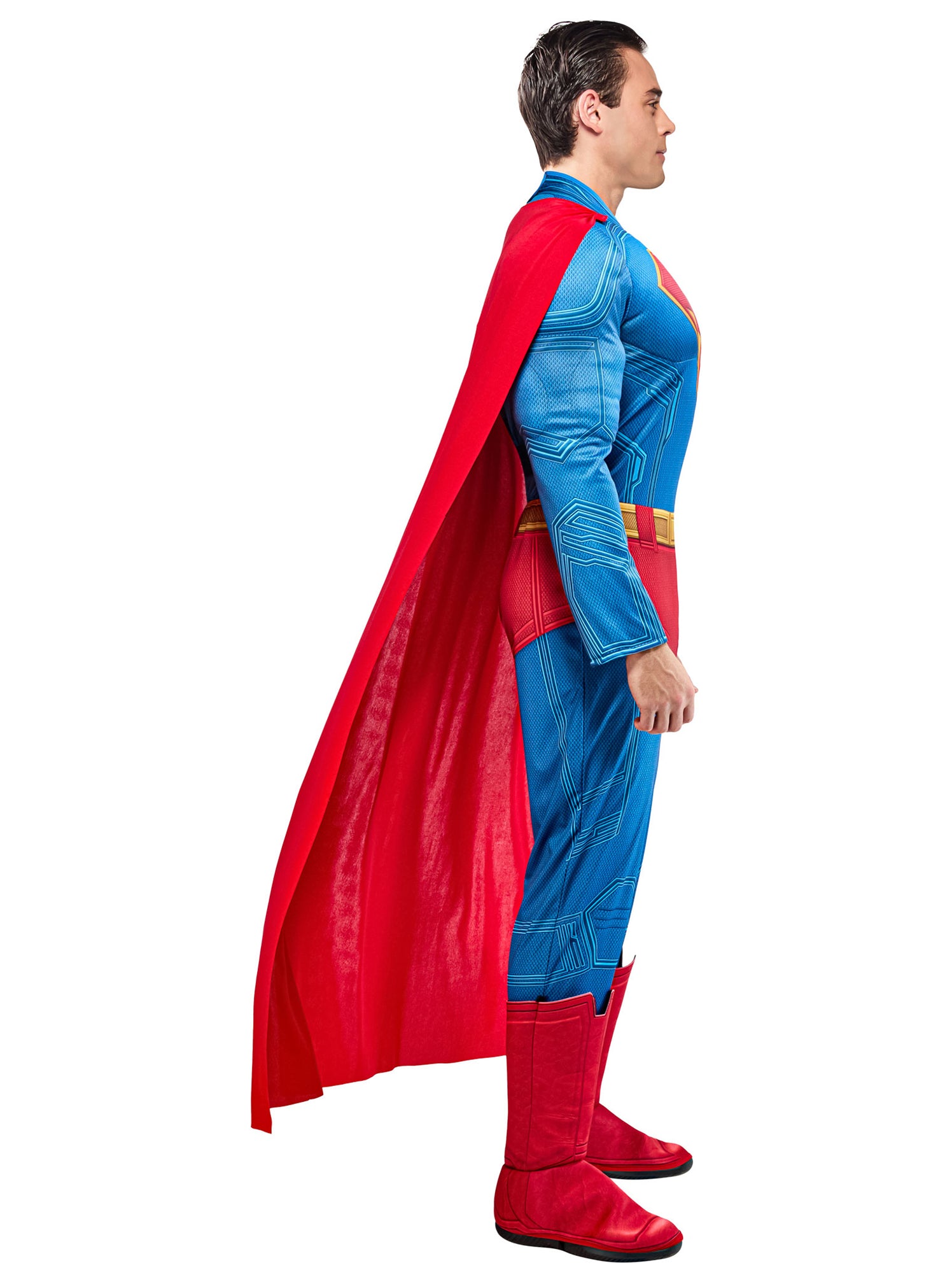 Men's Superman Movie Superman Costume - Deluxe — Costume Super Center