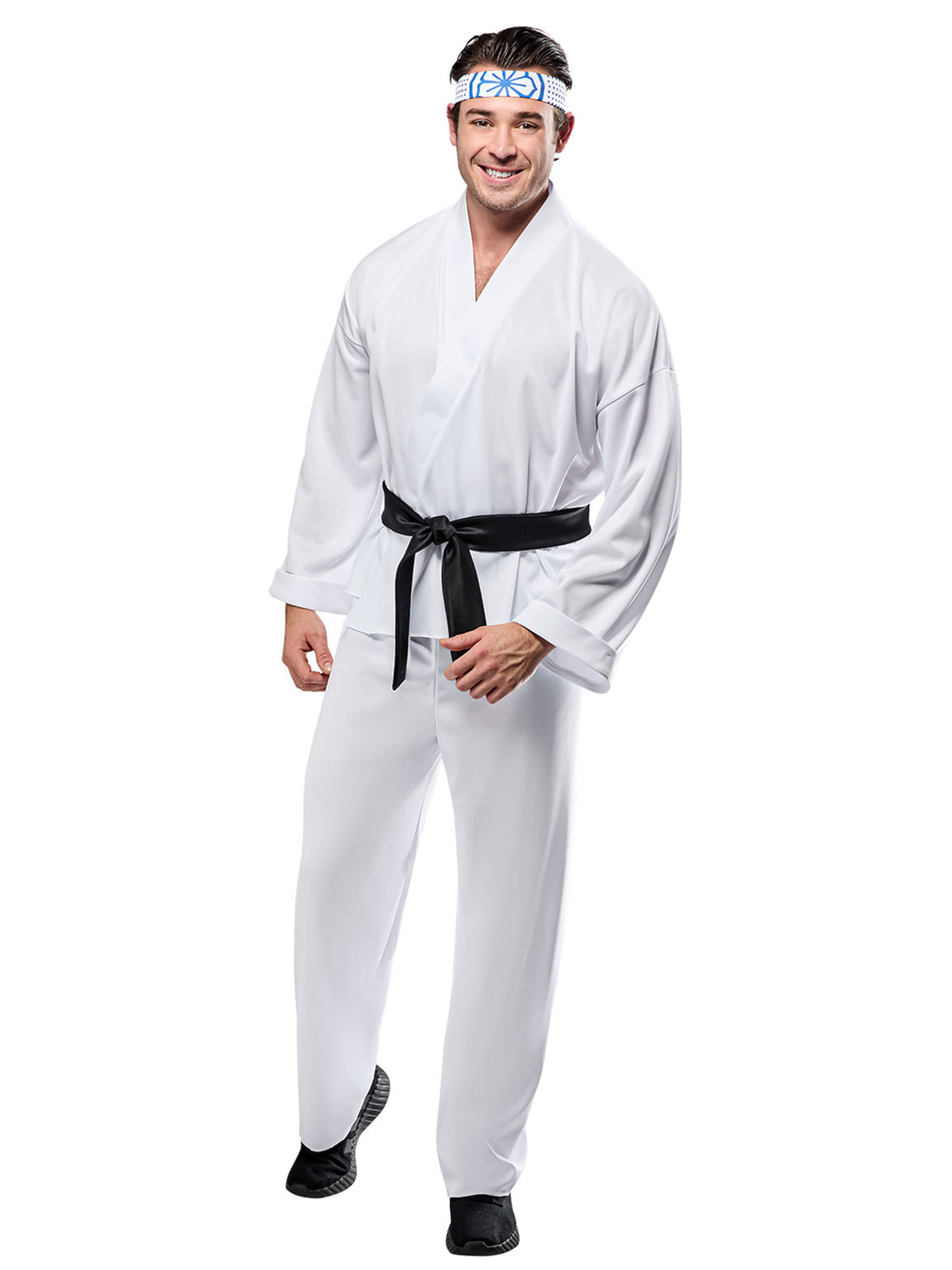 Men's Karate Kid Classic Miyagi-Do Dojo Daniel Larusso Costume ...