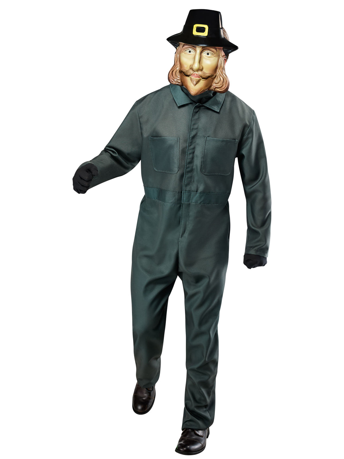 Men's Thanksgiving Movie Carver John Costume with Mask — Costume Super ...