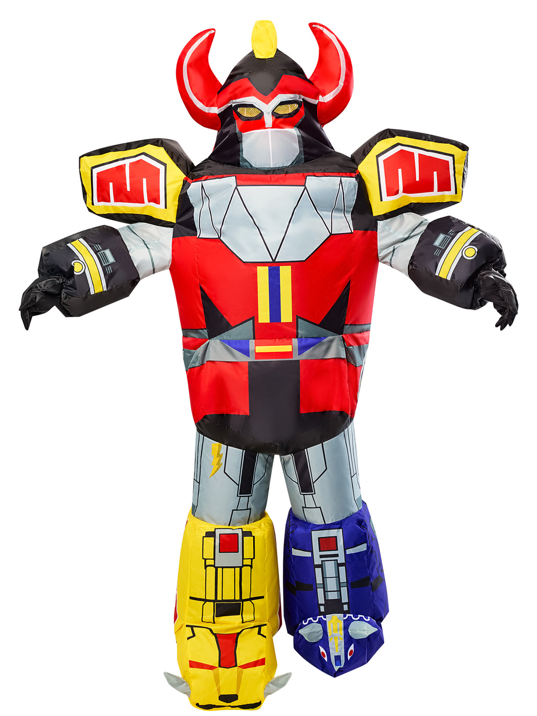 Adult Power Rangers Megazord Inflatable Costume — Costume Super Center