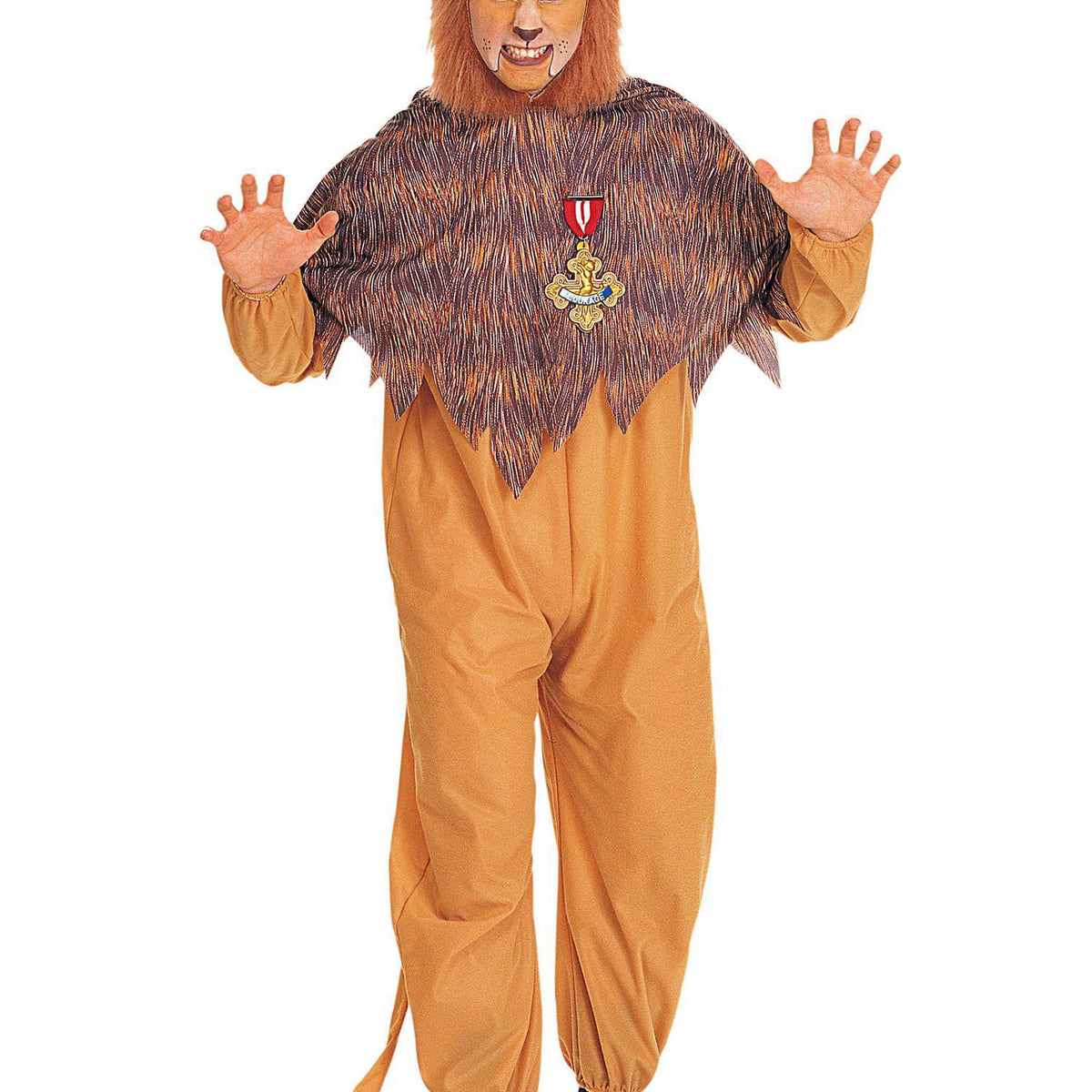 The Wizard of Oz Cowardly Lion Adult Costume — Costume Super Center