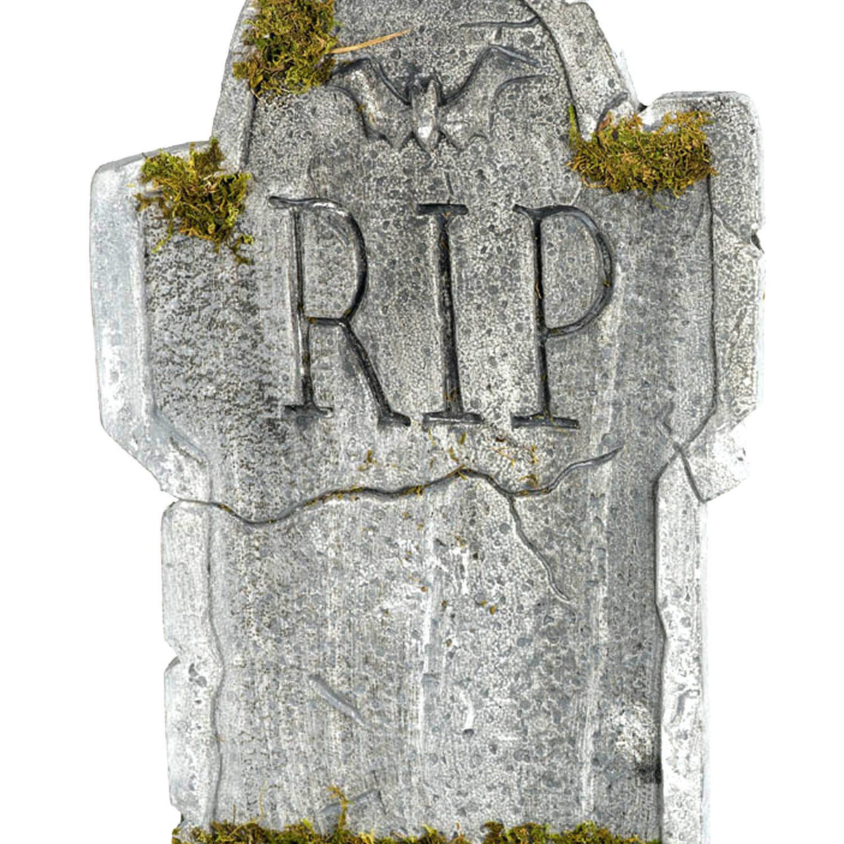 Mossy Bat RIP Tombstone — Costume Super Center