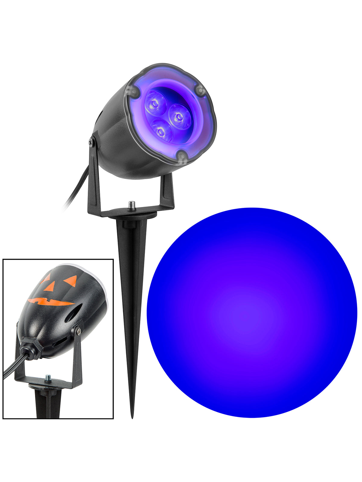 Blacklight LED Spotlight Projection — Costume Super Center