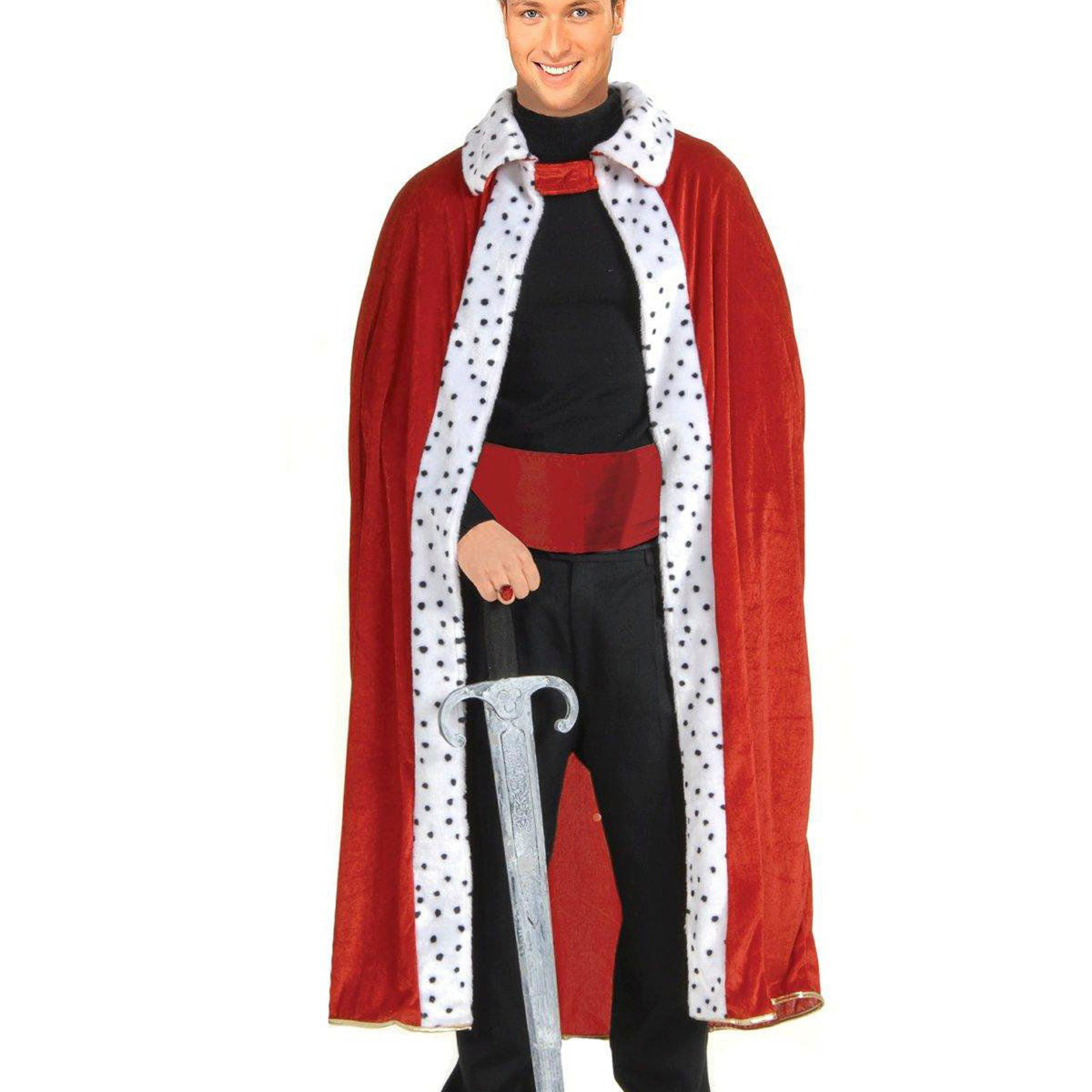 King Robe Crown Adult Costume Kit — Costume Super Center