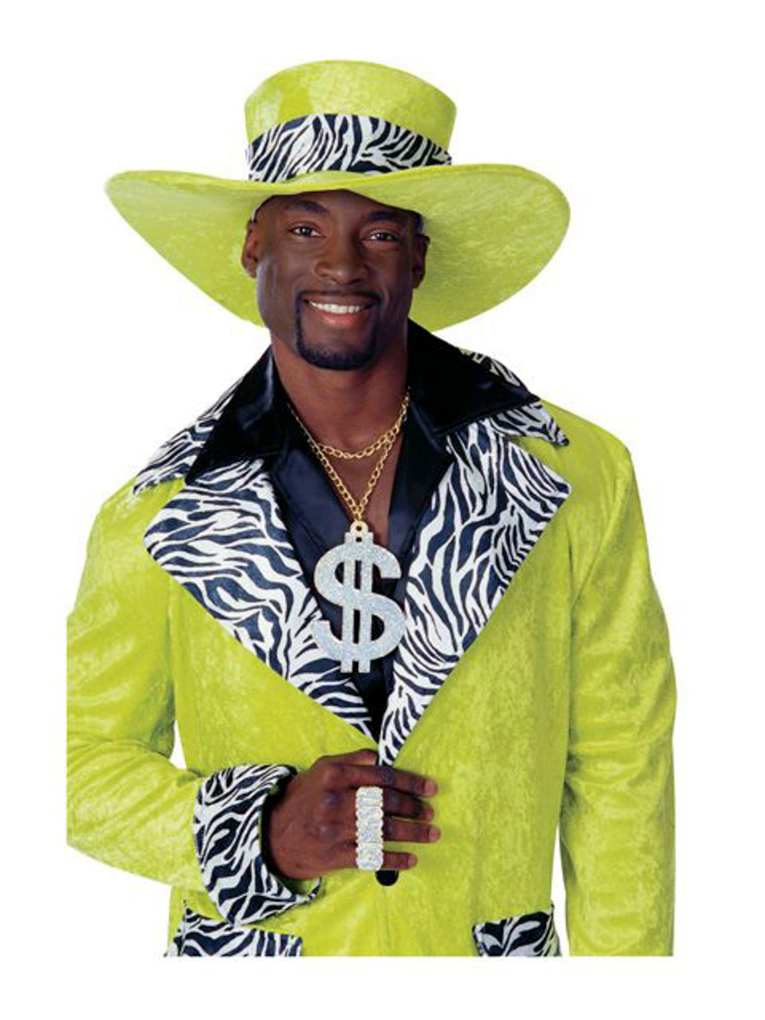 Pimp Dollar Sign Necklace — Costume Super Center