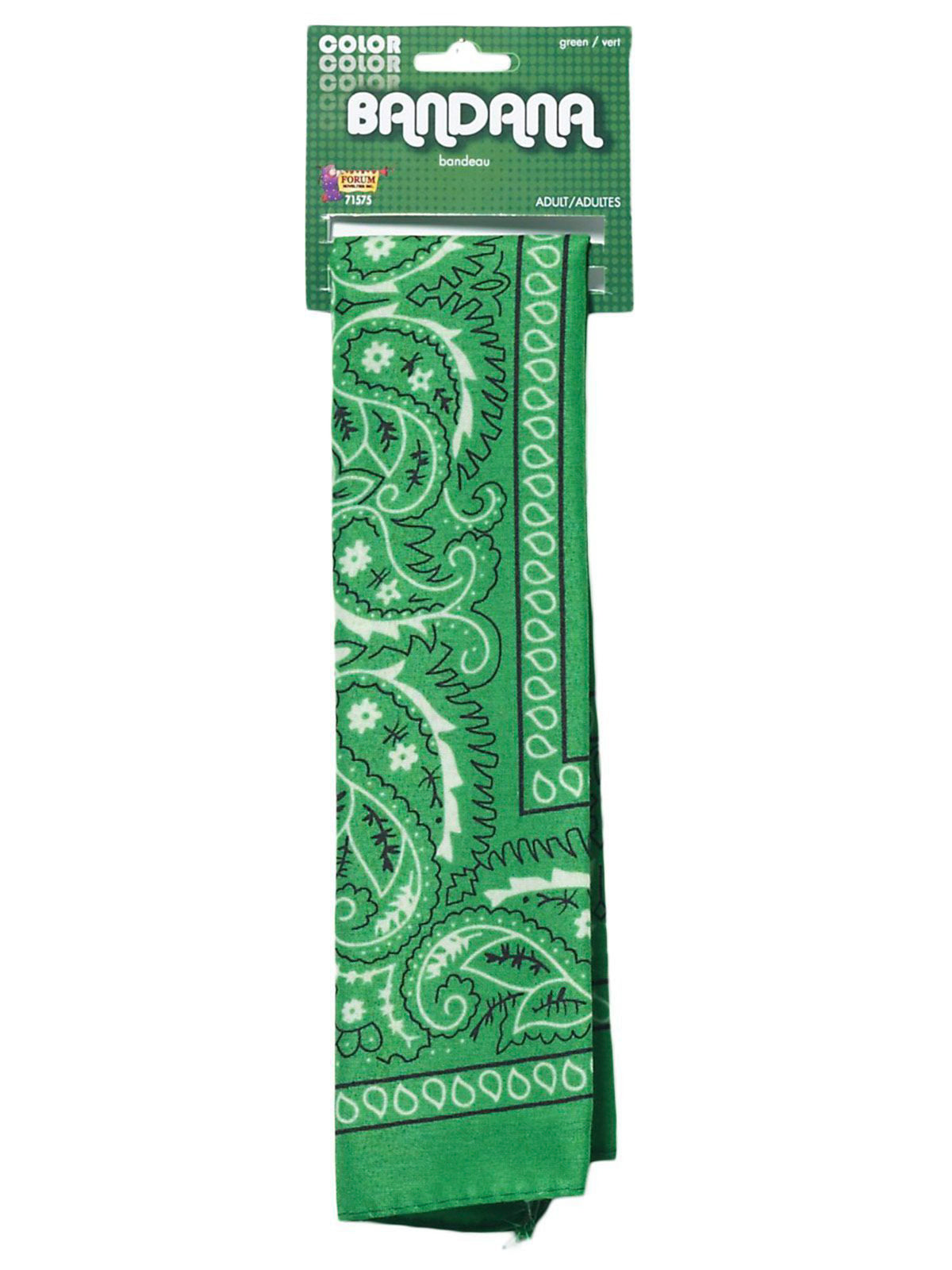 Green Bandana — Costume Super Center