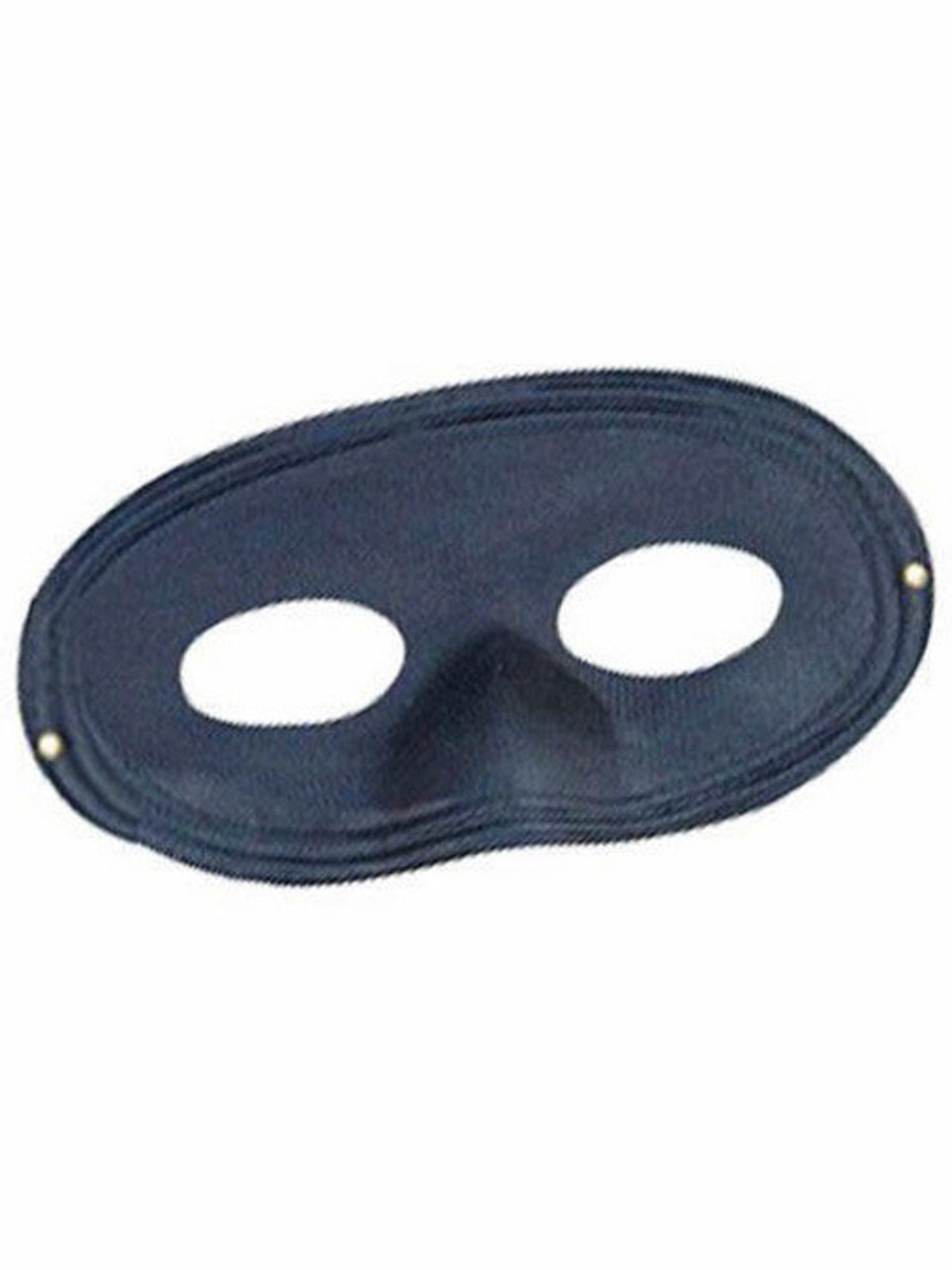 Black Satin Domino Mask — Costume Super Center