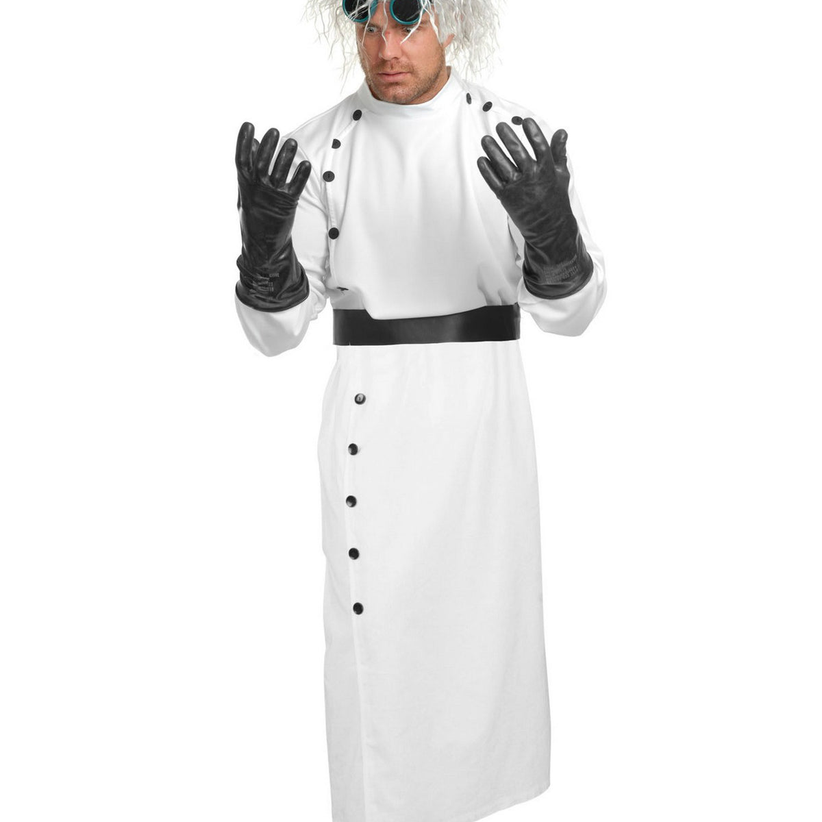 Adult Mad Scientist Costume With Gloves — Costume Super Center