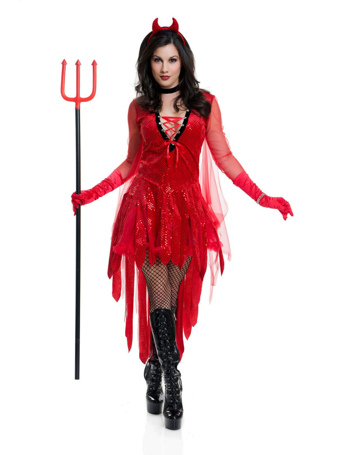 Women's Red Hot Devil Costume — Costume Super Center