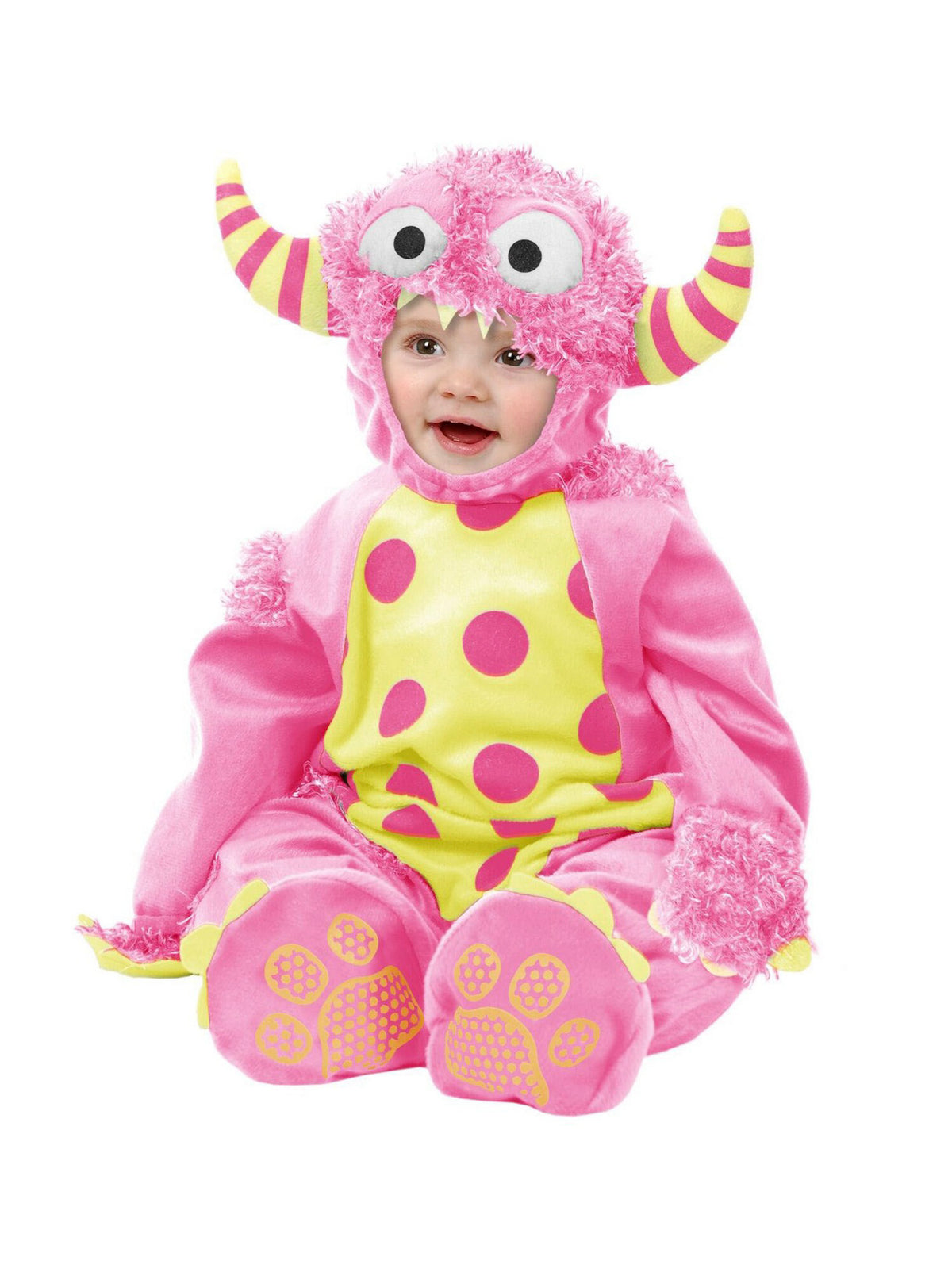 Toddler's Pink Mini Monster Costume — Costume Super Center