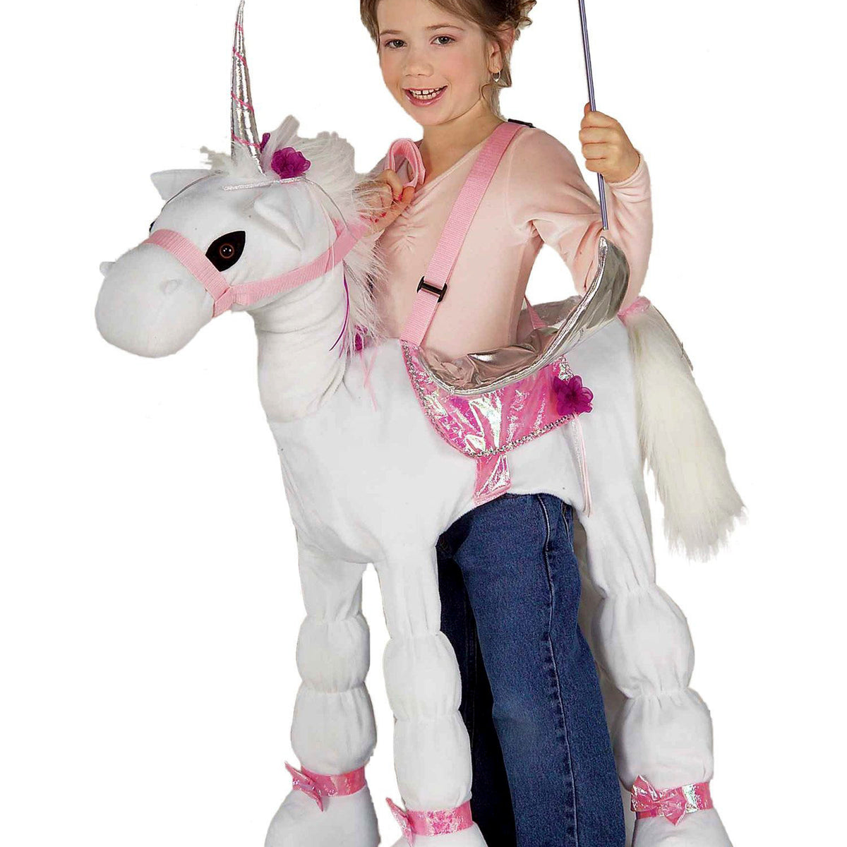 Girls Ride-A-Unicorn Costume — Costume Super Center