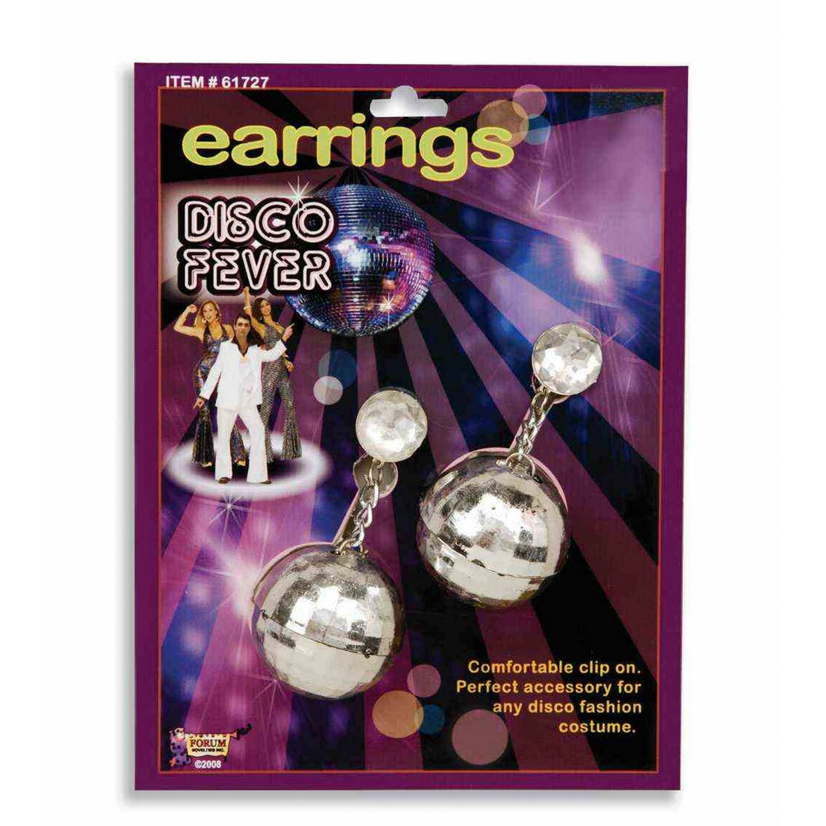 Disco Ball Earrings for Women — Costume Super Center