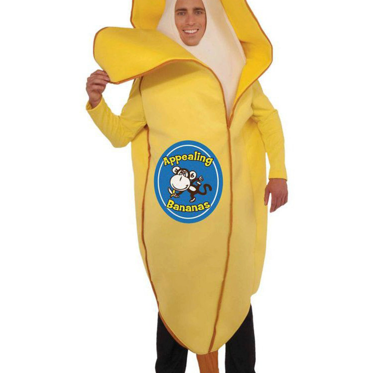 Unisex Adult Banana Costume — Costume Super Center