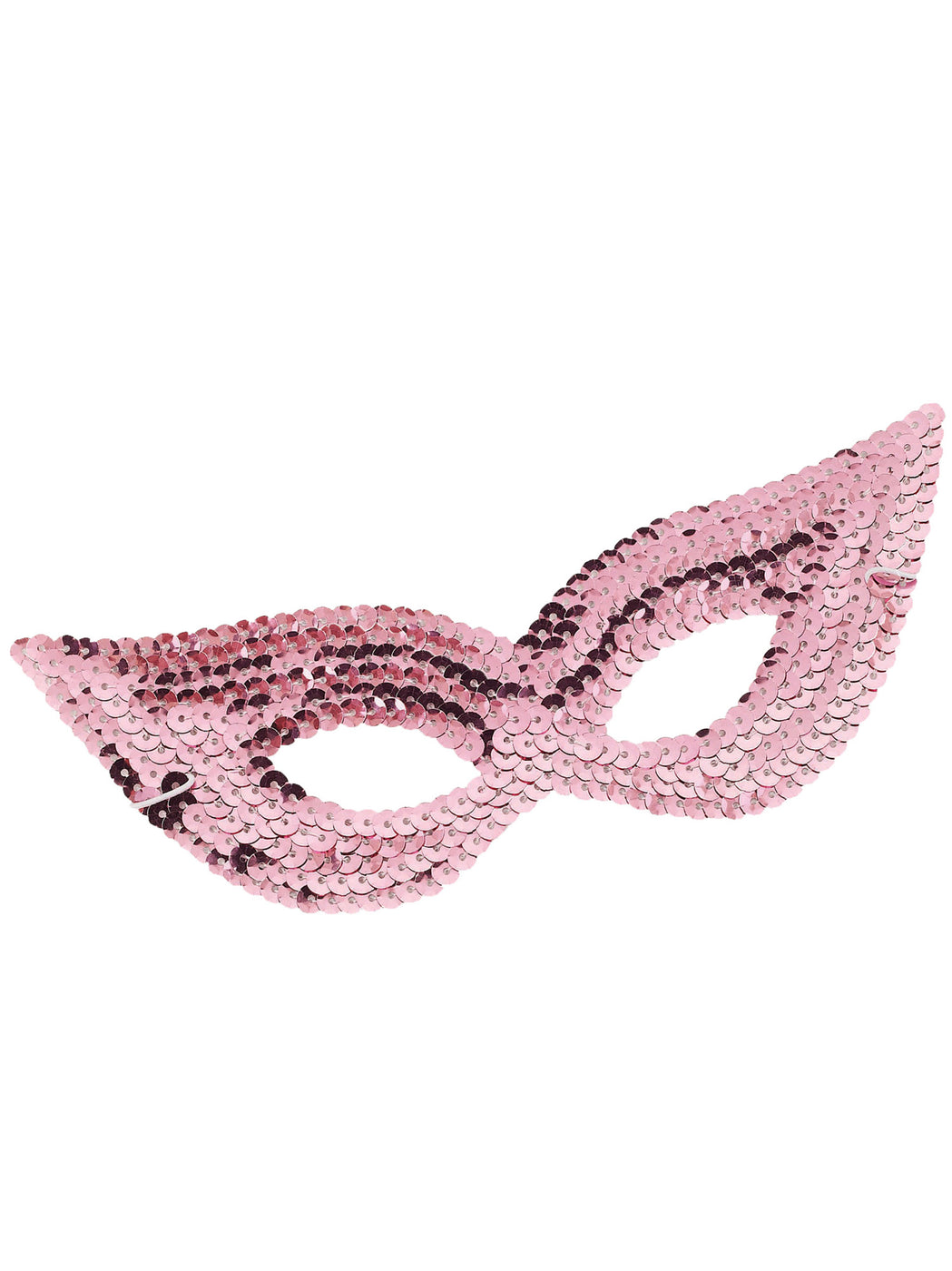 Pink Sequin Eye Mask — Costume Super Center