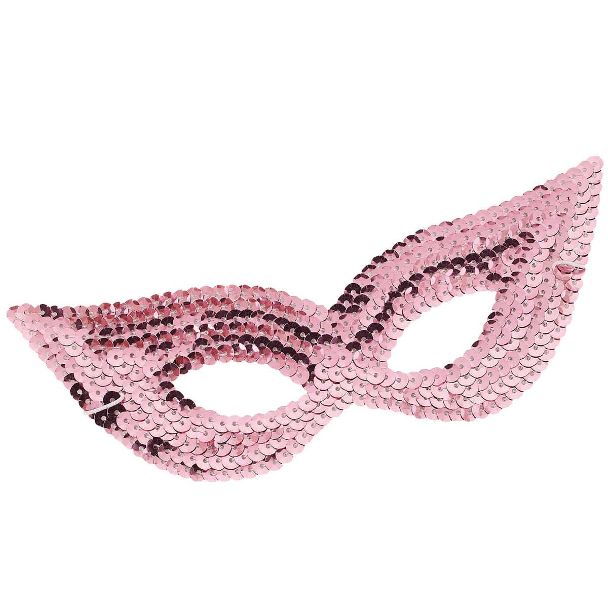 Pink Sequin Eye Mask — Costume Super Center