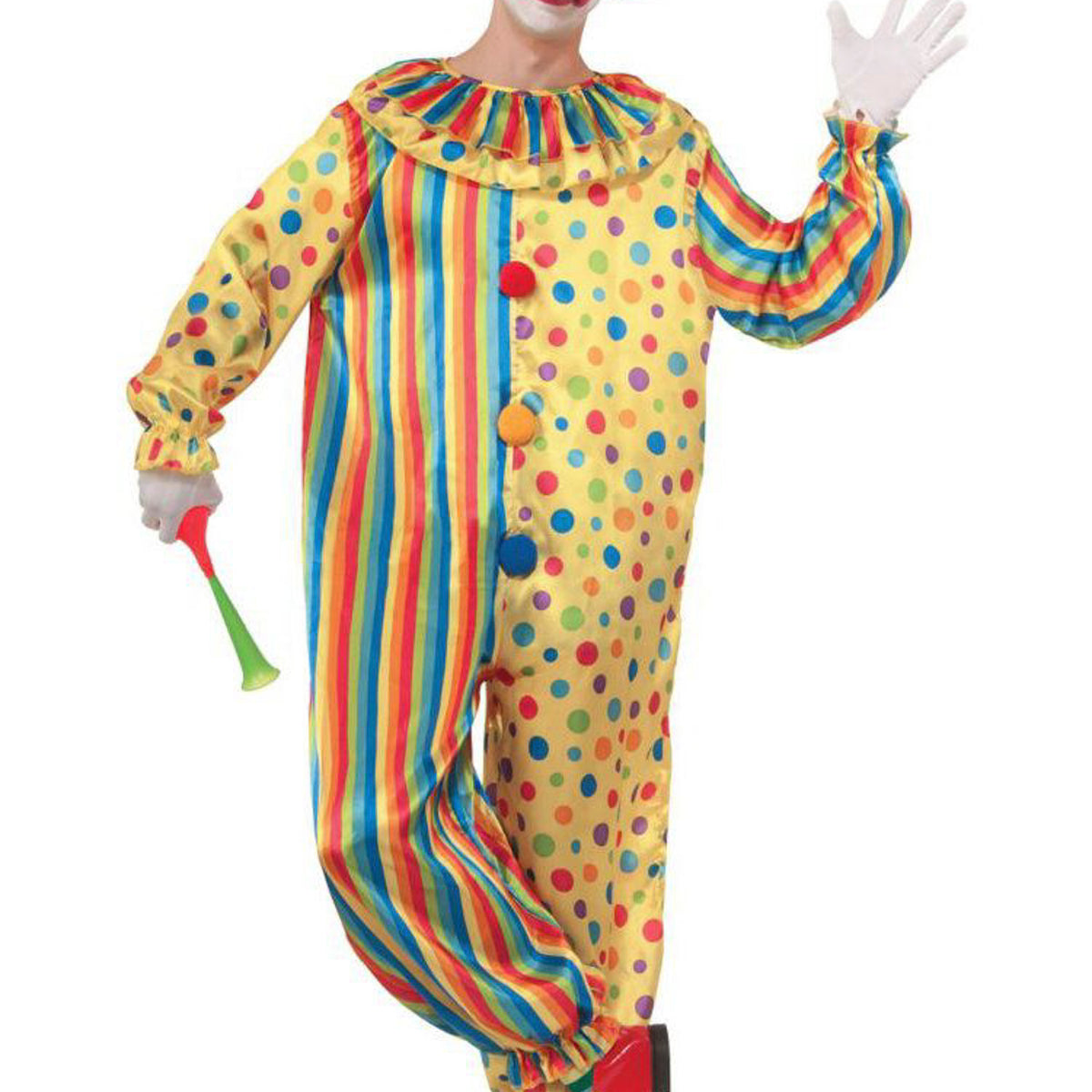 Mens Spots the Clown Costume — Costume Super Center