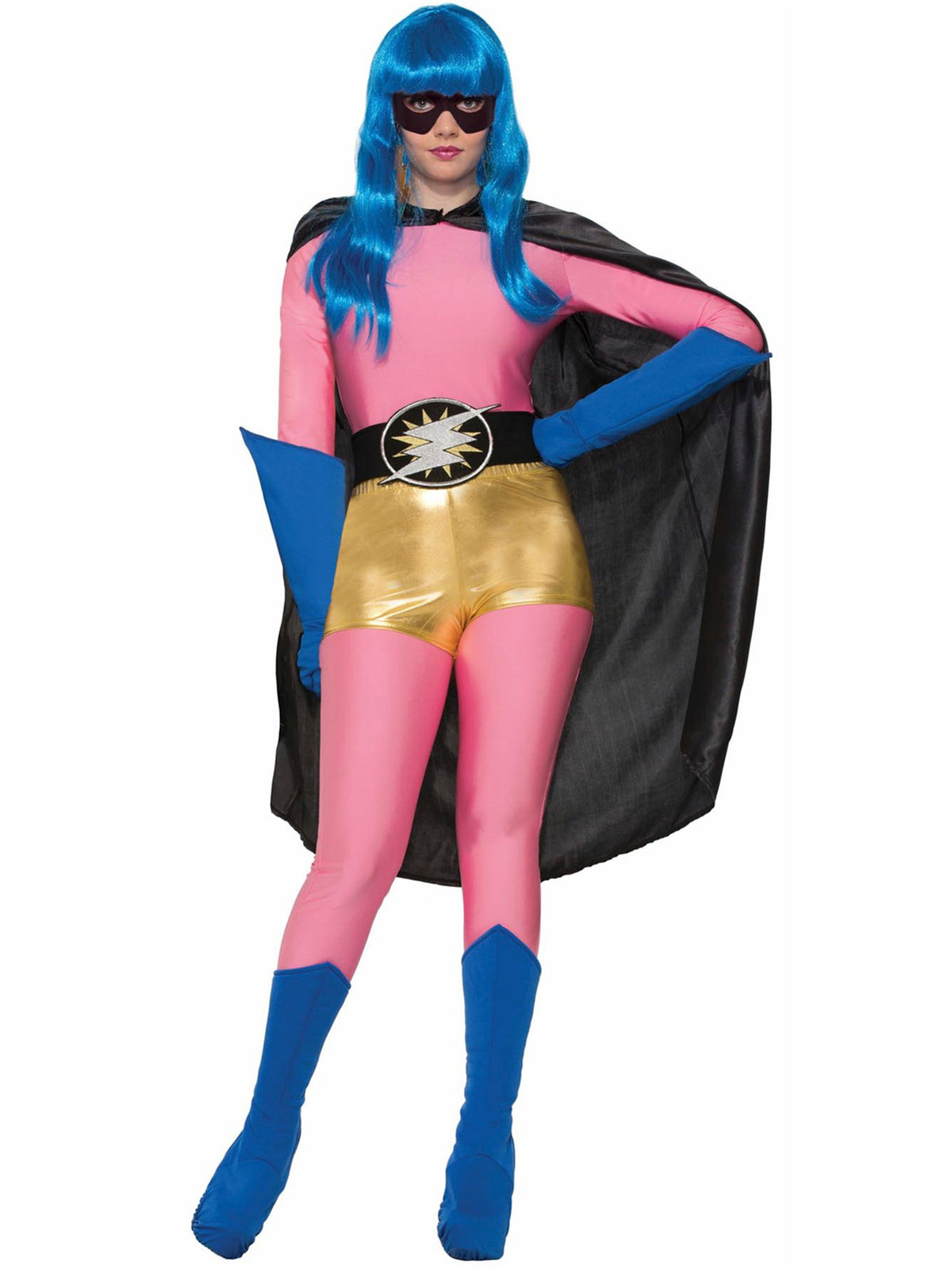 Women's Pink Hero Pants — Costume Super Center
