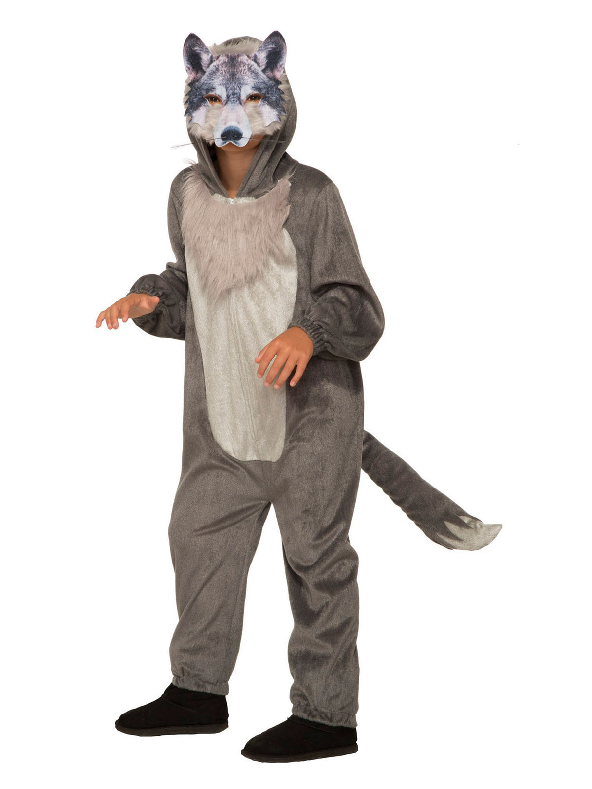 Wolf Jumpsuit and Mask Costume for Boys — Costume Super Center