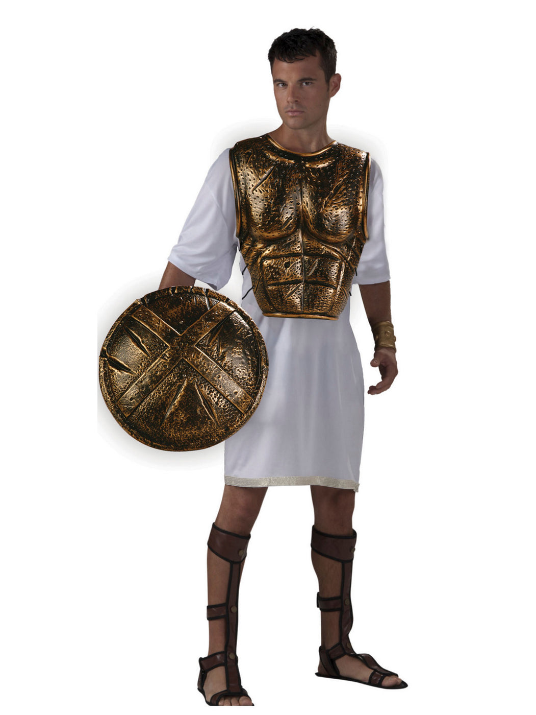 Shield and Chest Plate Spartan Set — Costume Super Center