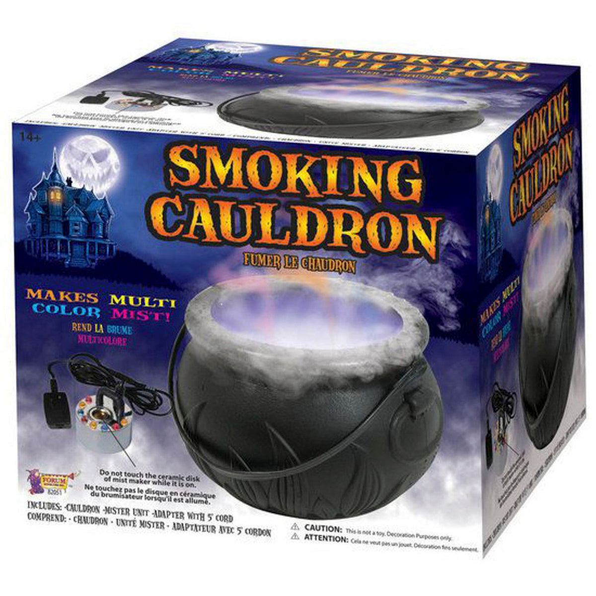 Smoking Cauldron with Multicolor Mist — Costume Super Center
