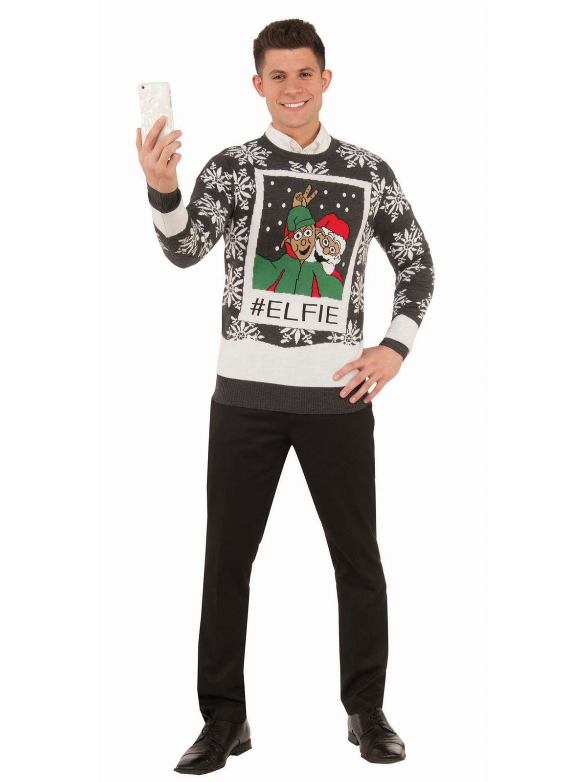 Elfie Classic Christmas Sweater — Costume Super Center