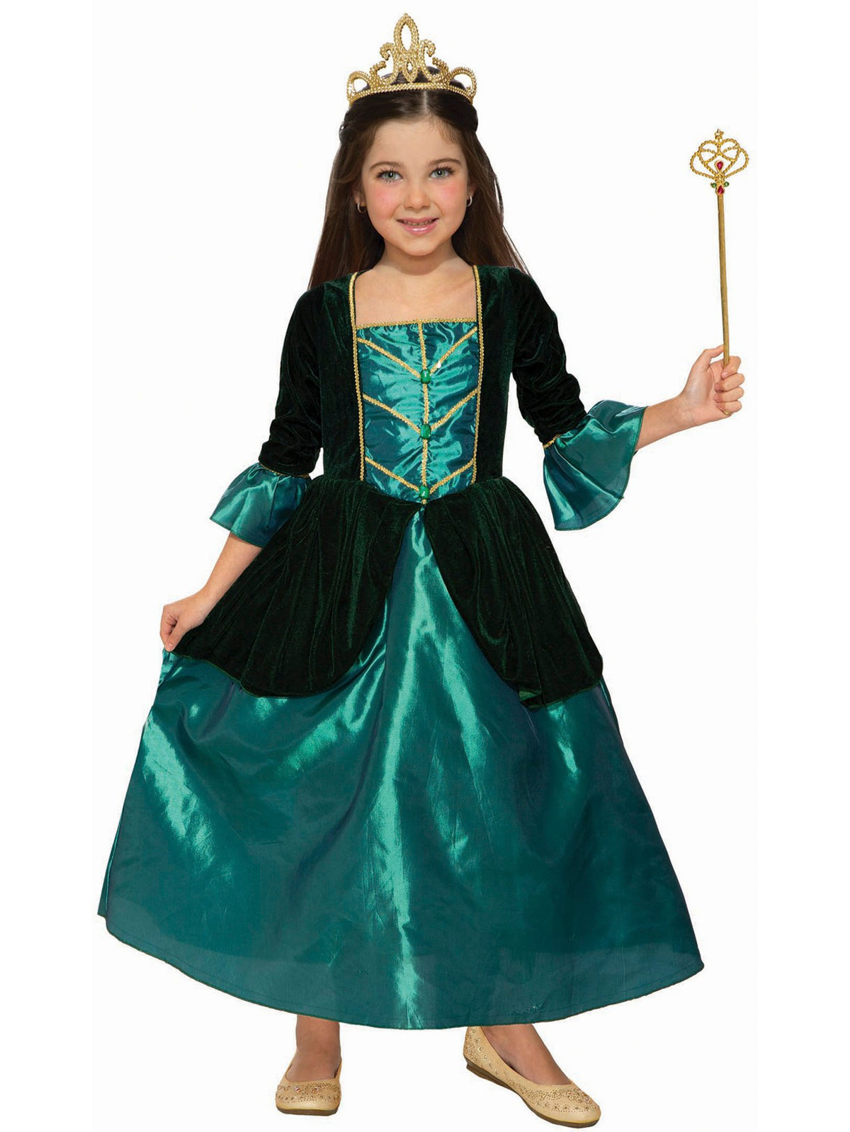 Evergreen Princess Costume for Girls — Costume Super Center