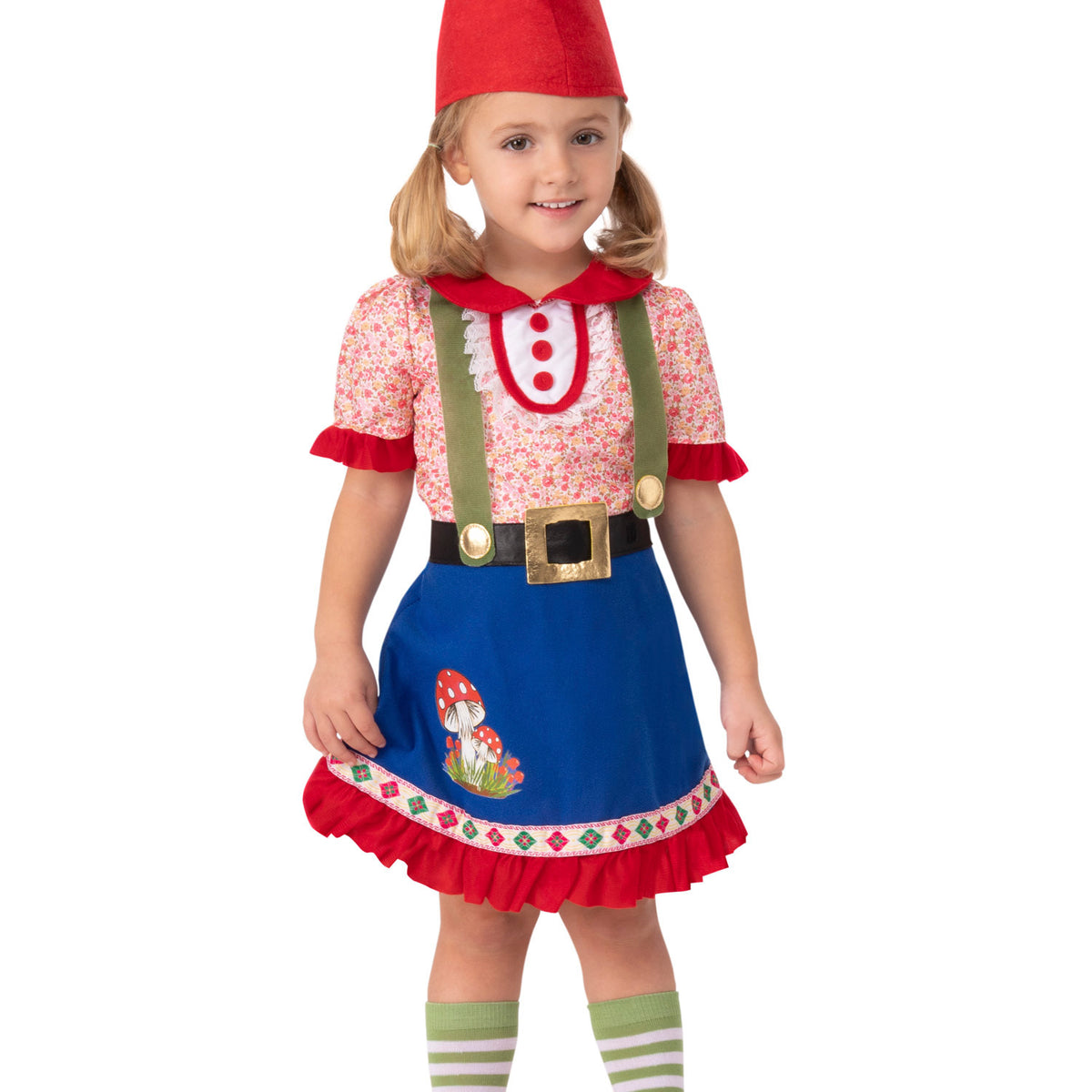 Toddler Girls Fern The Gnome Costume — Costume Super Center
