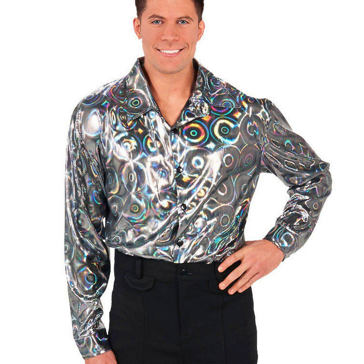 Men's Disco Shirt Classic Costume — Costume Super Center
