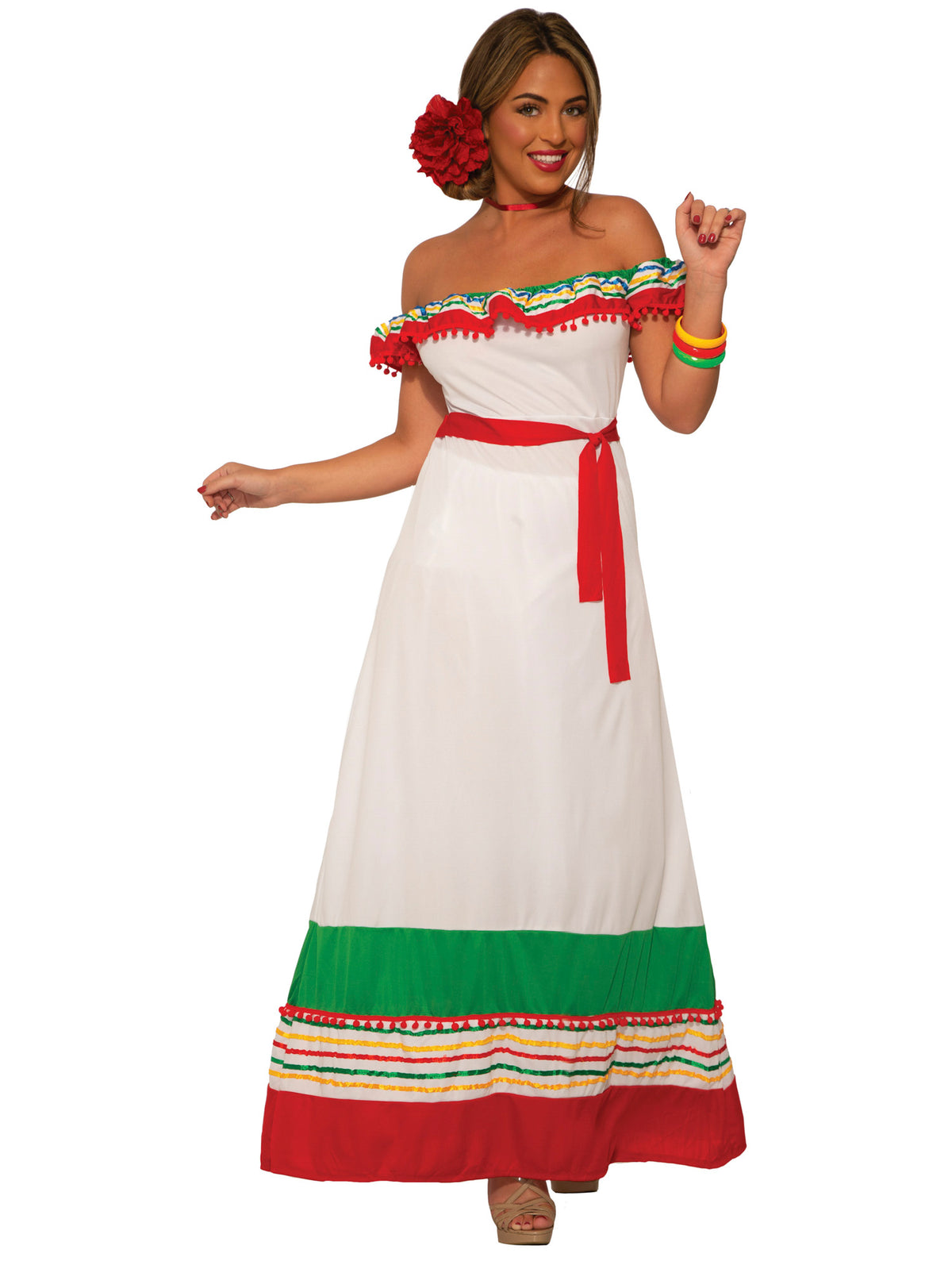Women's Fiesta Party Dress — Costume Super Center