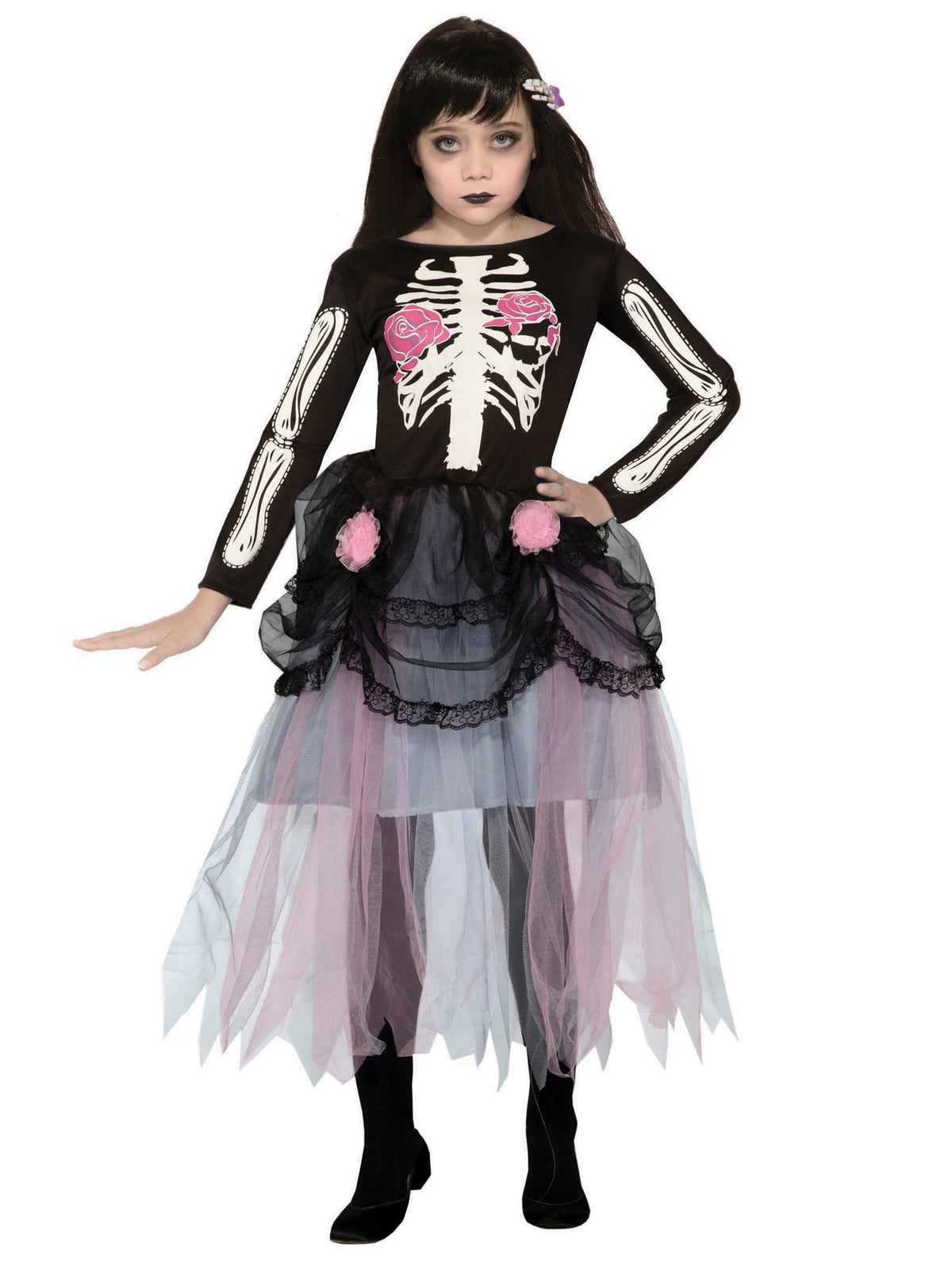 Girls Rosie Bones Costume — Costume Super Center