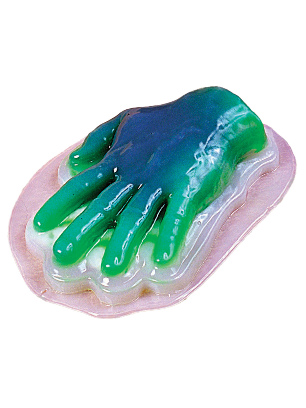 11-inch Zombie Hand Shaped Plastic Gelatin Mold — Costume Super Center