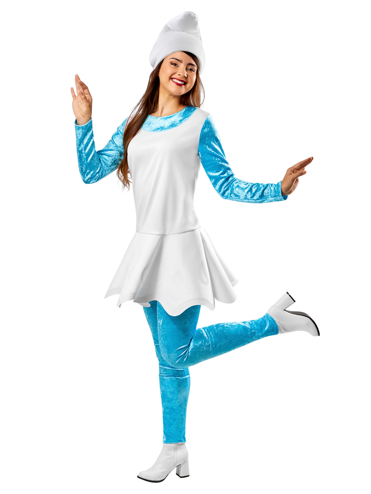 Adult The Smurfs Smurfette Costume — Costume Super Center