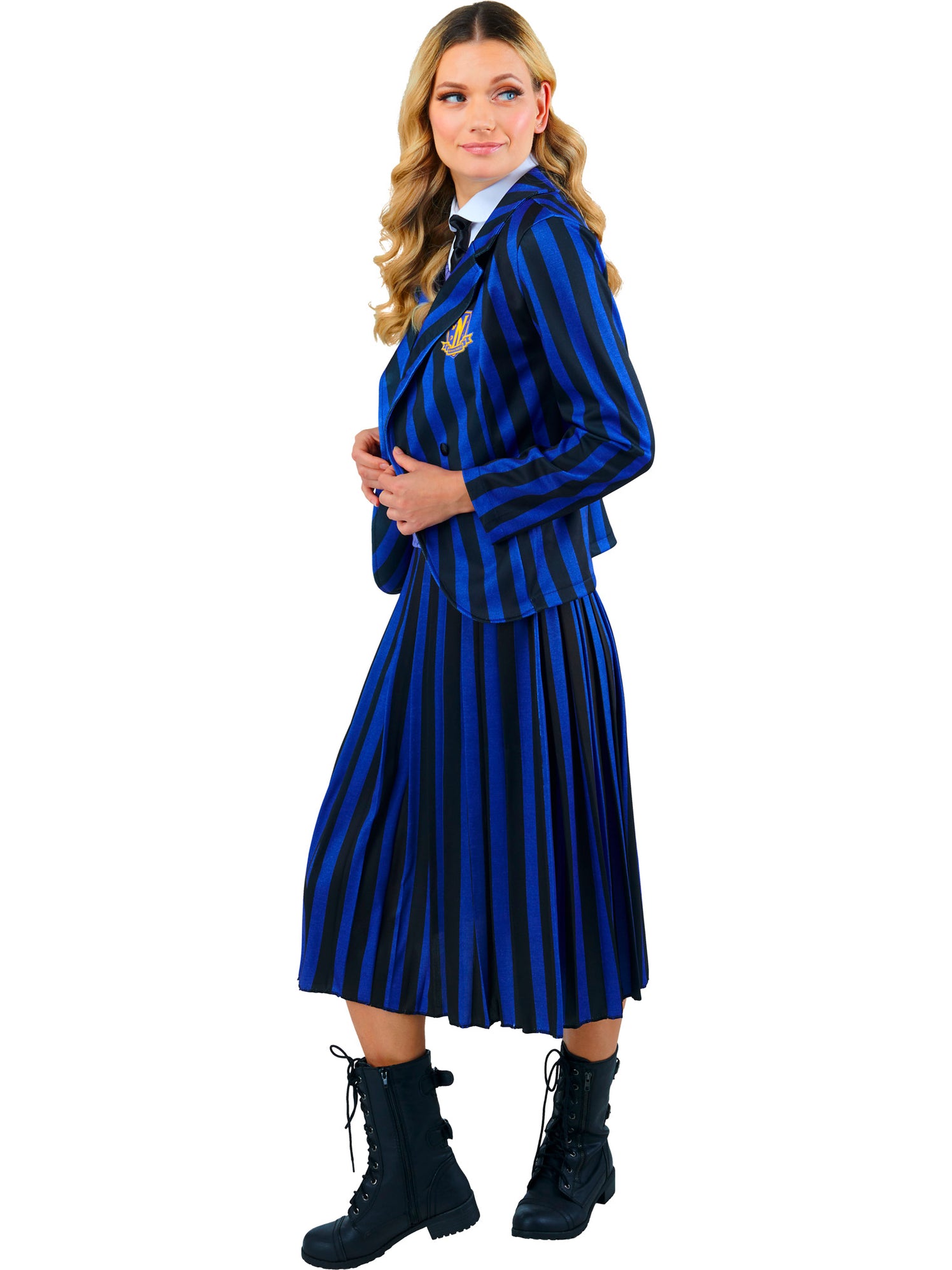 Adult Addams Family Nevermore Academy Uniform Costume — Costume Super ...