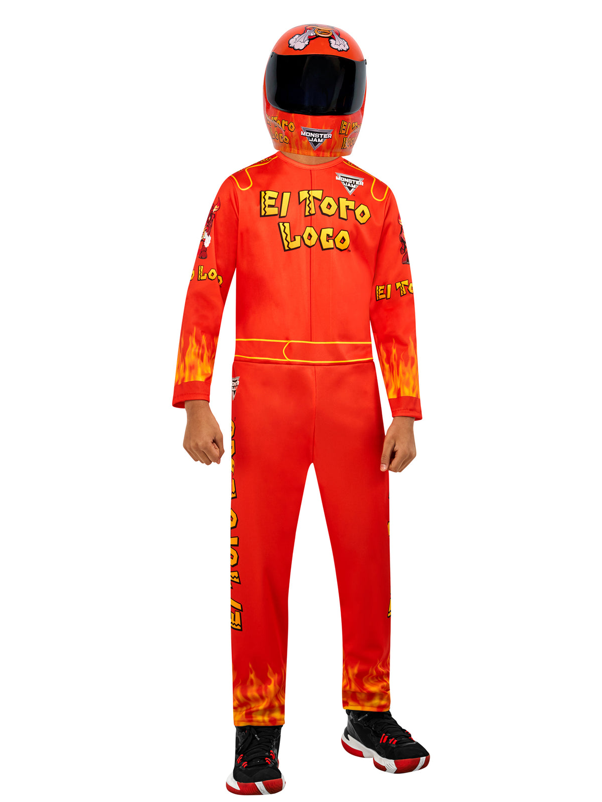 Boys' Monster Jam El Toro Loco Jumpsuit — Costume Super Center