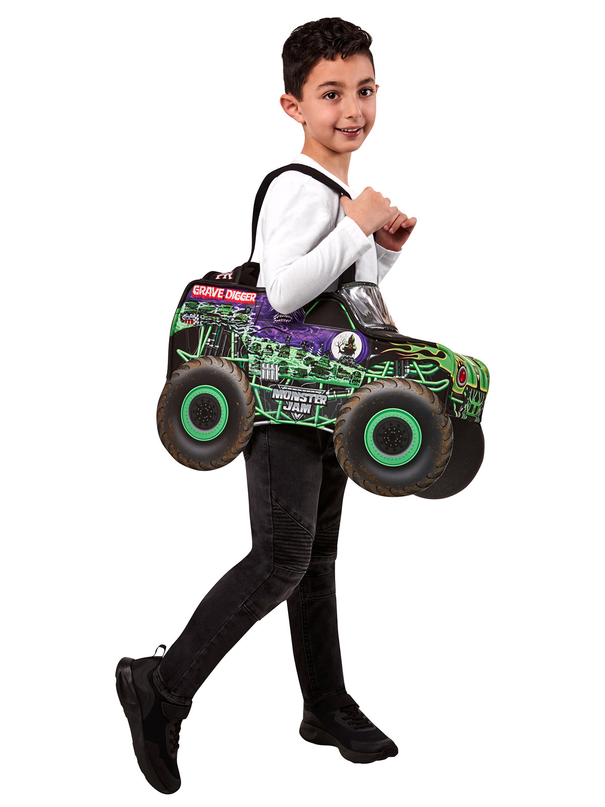 Monster Jam Grave Digger Truck Costume for Toddlers — Costume Super Center