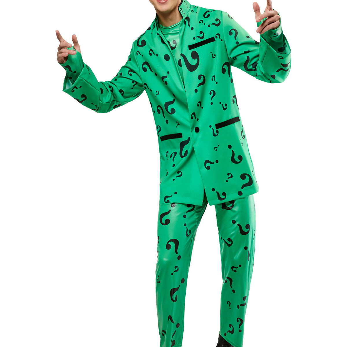 Men's Batman Forever Riddler Costume - Deluxe — Costume Super Center