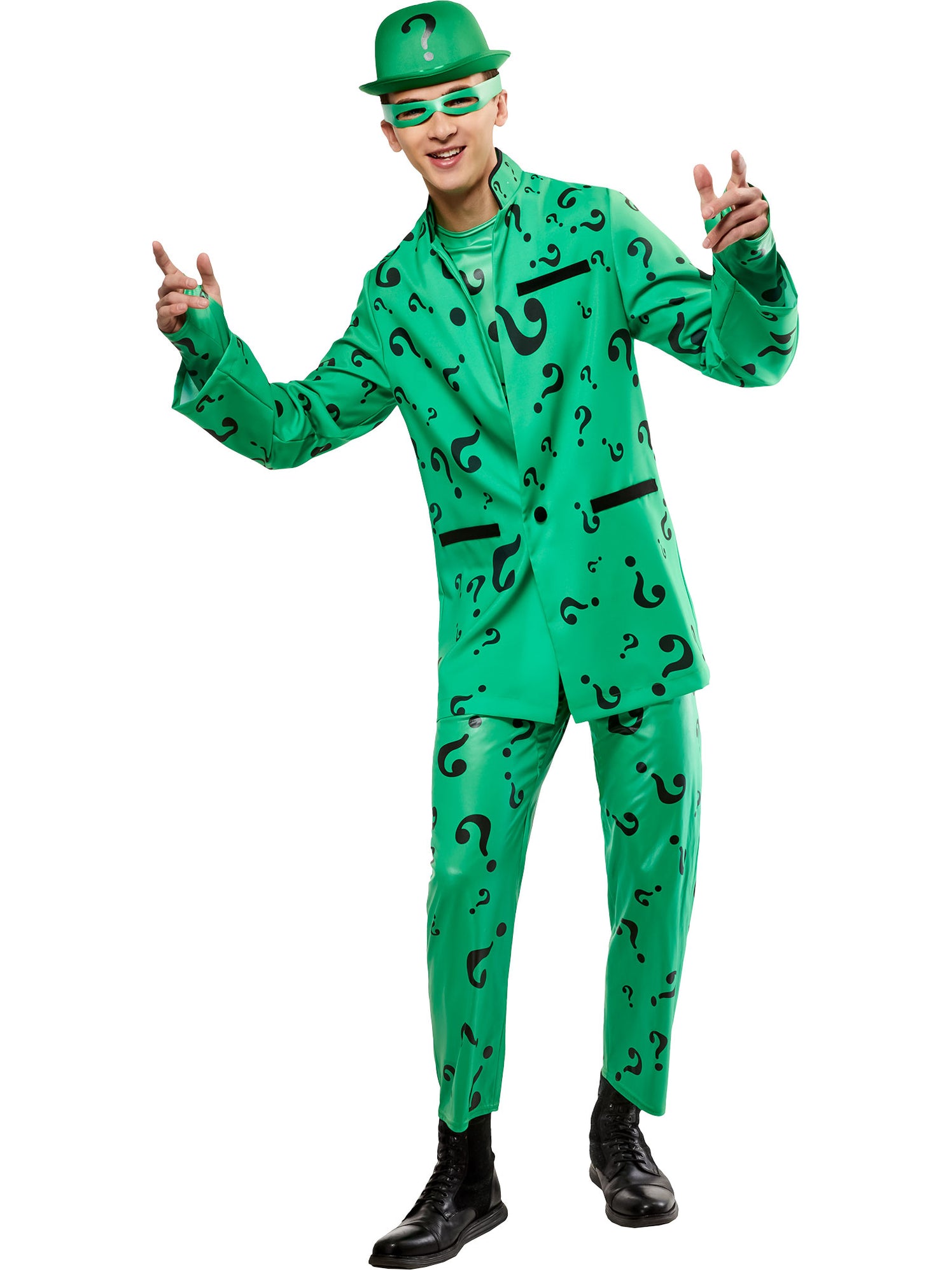 Men's Batman Forever Riddler Costume - Deluxe — Costume Super Center
