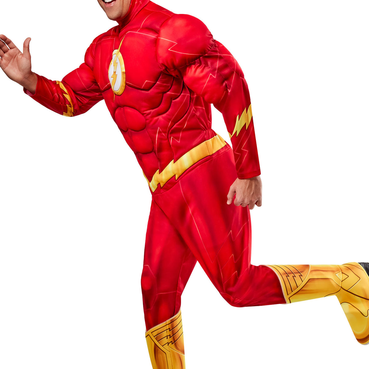 Men's Flash Muscle Chest Costume - Deluxe — Costume Super Center