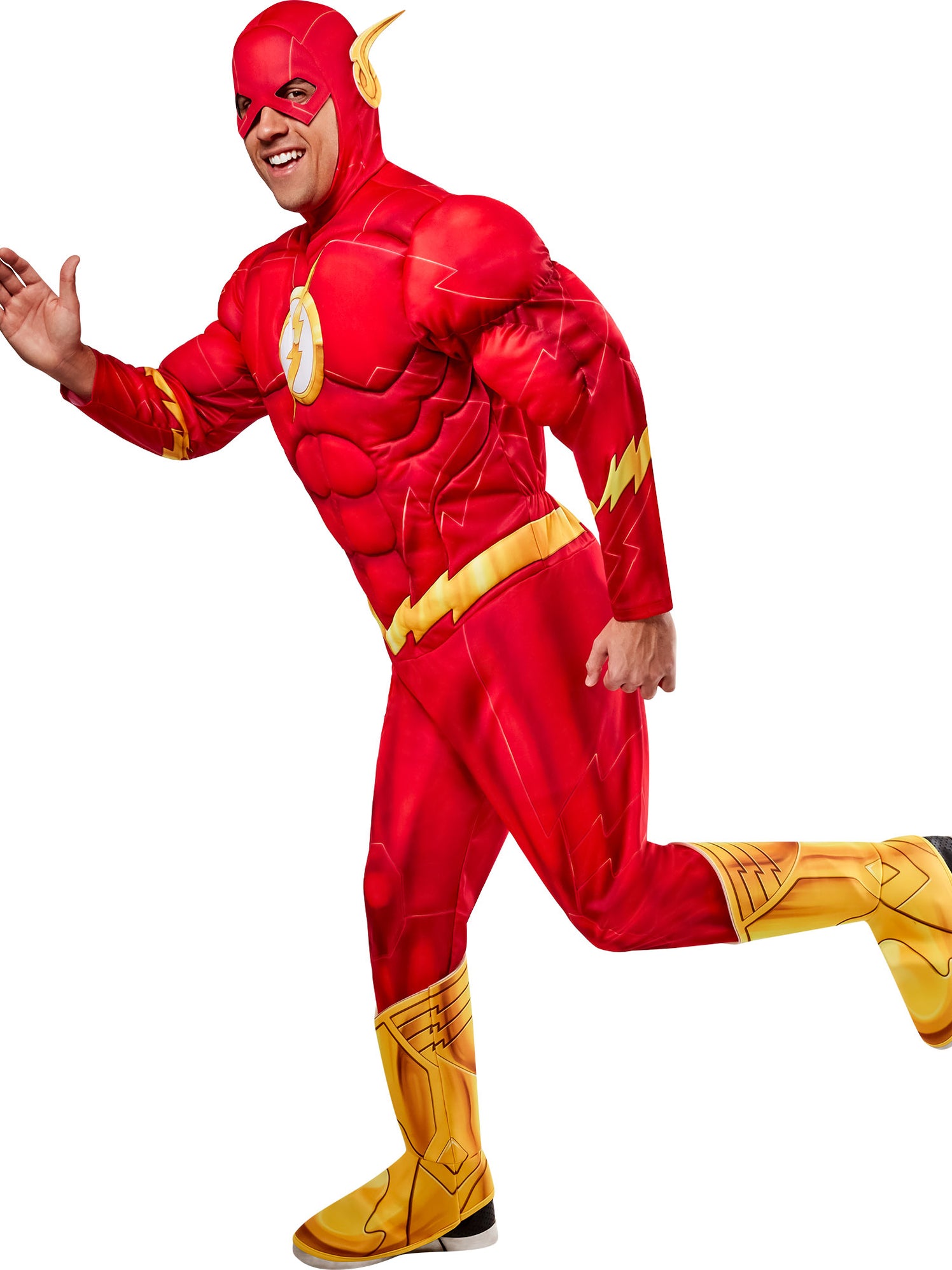 Men's Flash Muscle Chest Costume - Deluxe — Costume Super Center