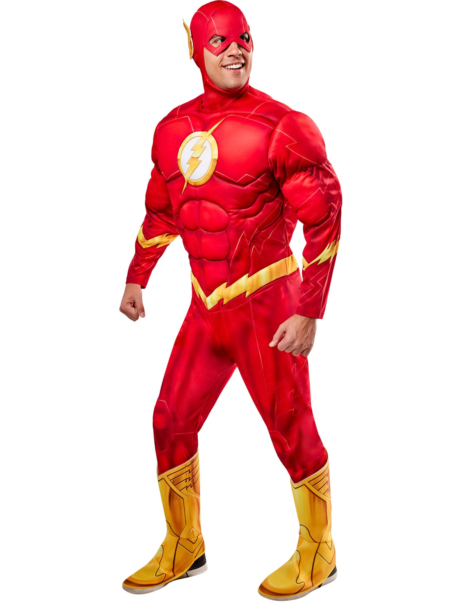 Men's Flash Muscle Chest Costume - Deluxe — Costume Super Center