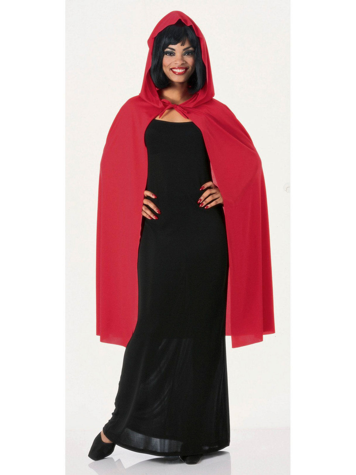 Red Hooded Cape — Costume Super Center