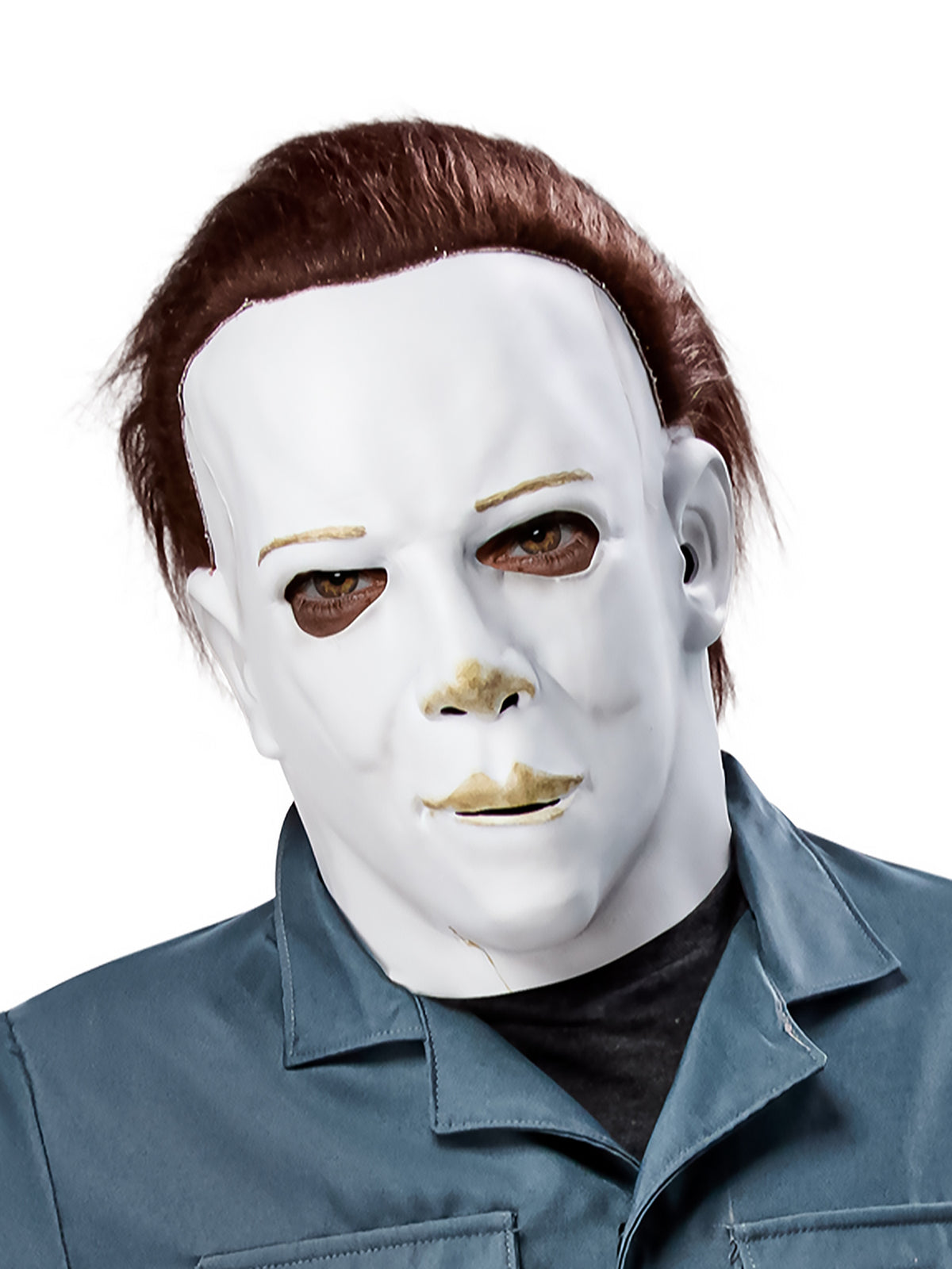 Men's Halloween 2 Michael Myers Overhead Latex Mask with Hair — Costume ...