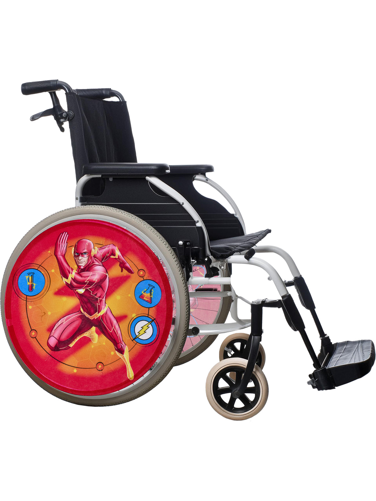 DC Comics Flash Wheelchair Cover — Costume Super Center