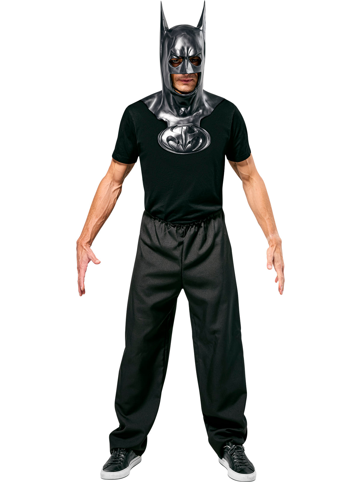 Men's Batman & Robin 1997 Overhead Latex Batman Cowl — Costume Super Center