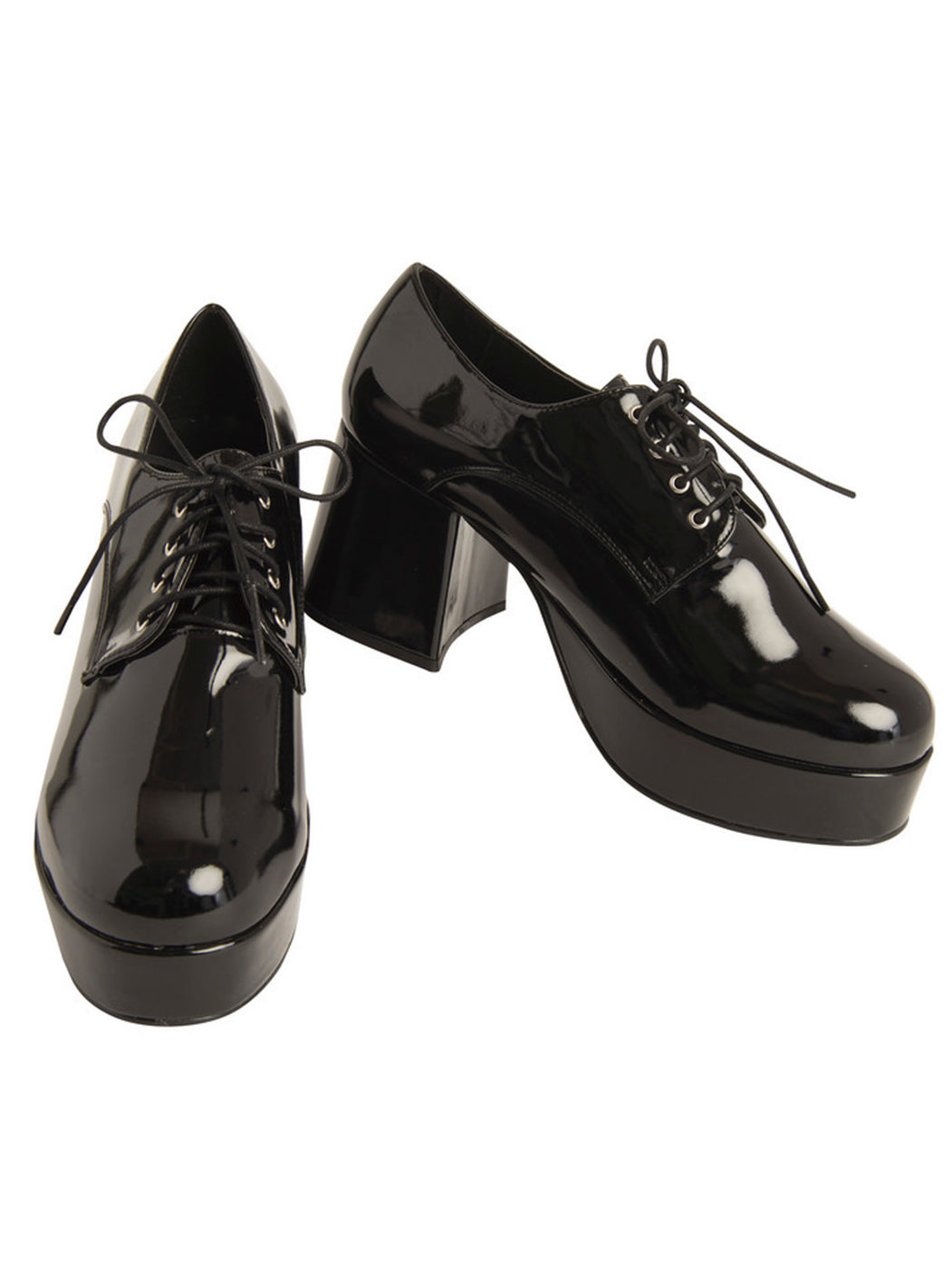Black Pimp Platform Shoes for Men — Costume Super Center