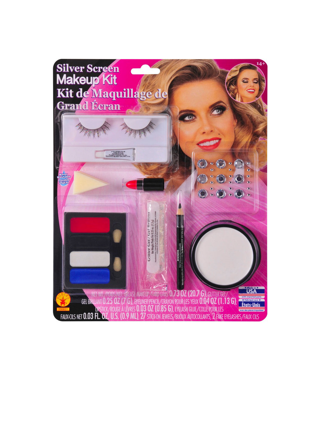 Silver Screen Make-Up Kit — Costume Super Center