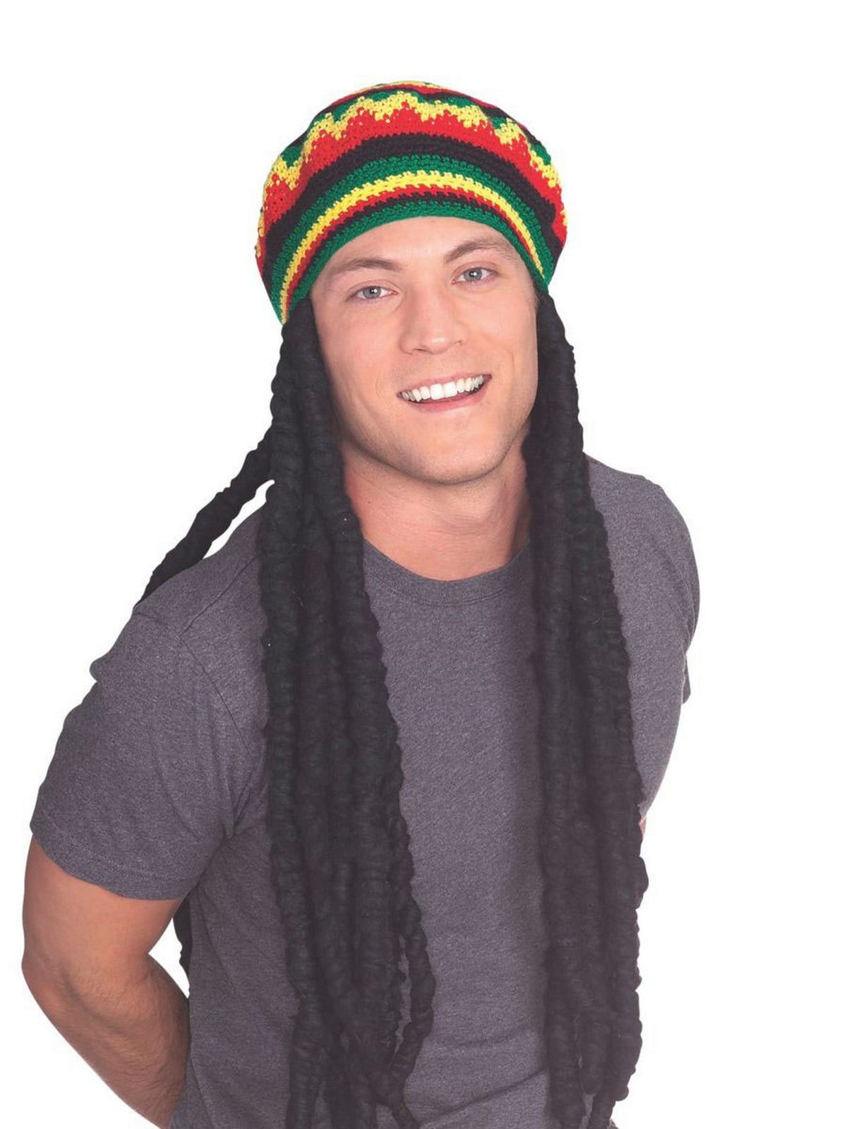 Rasta Wig Cap for Adult — Costume Super Center