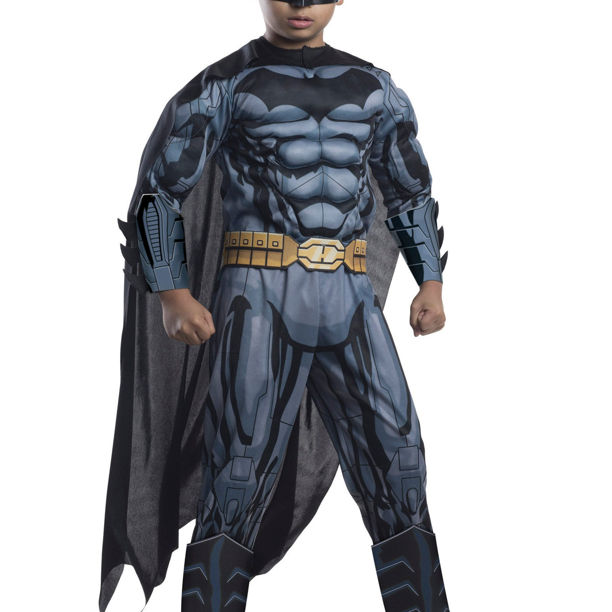 Boys Deluxe Muscle Chest Batman Costume — Costume Super Center
